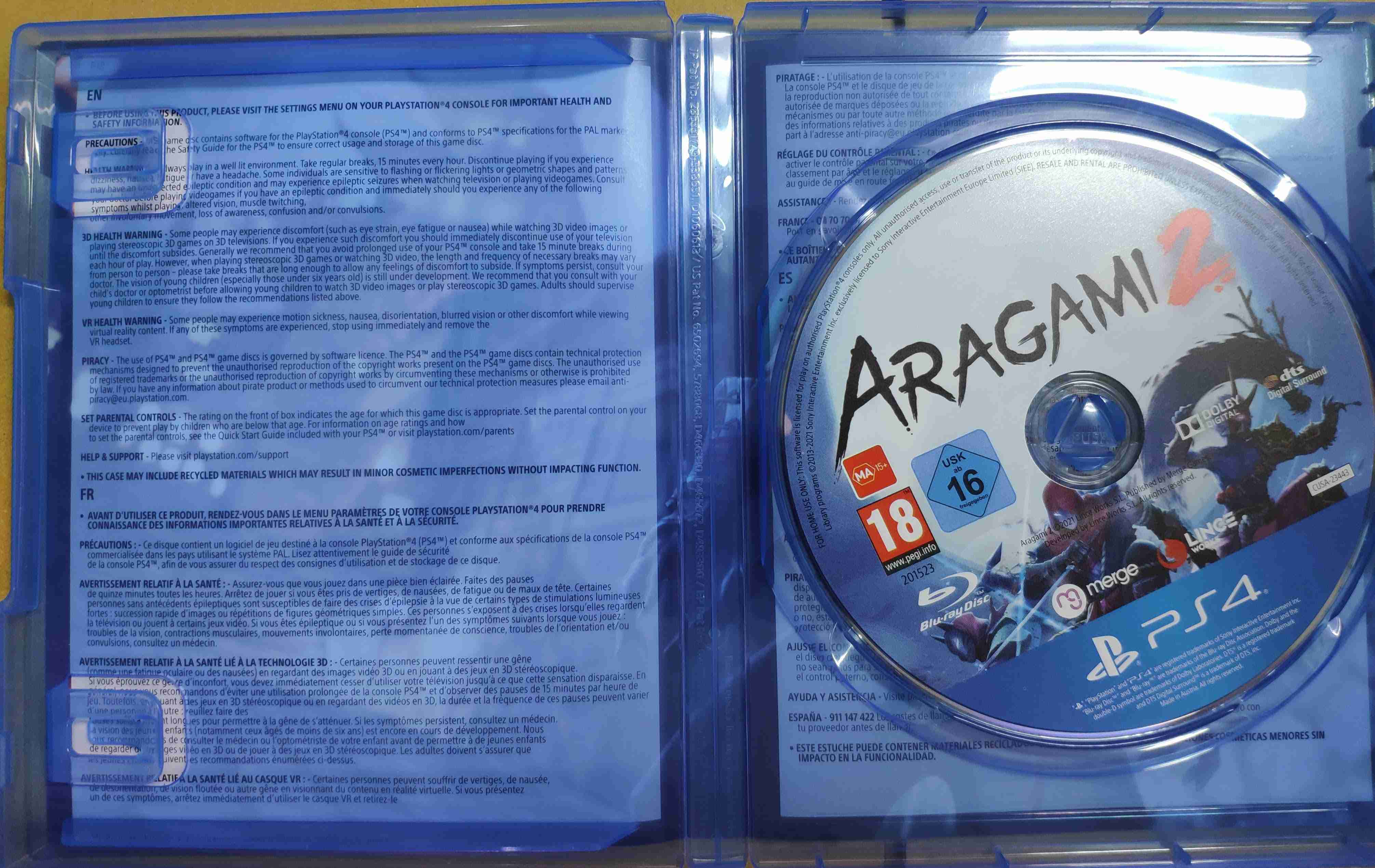【一起玩】(二手-近全新) PS4 荒神 2 英文歐版 Aragami 2 - 一起玩電玩數位館 | 購物橘子