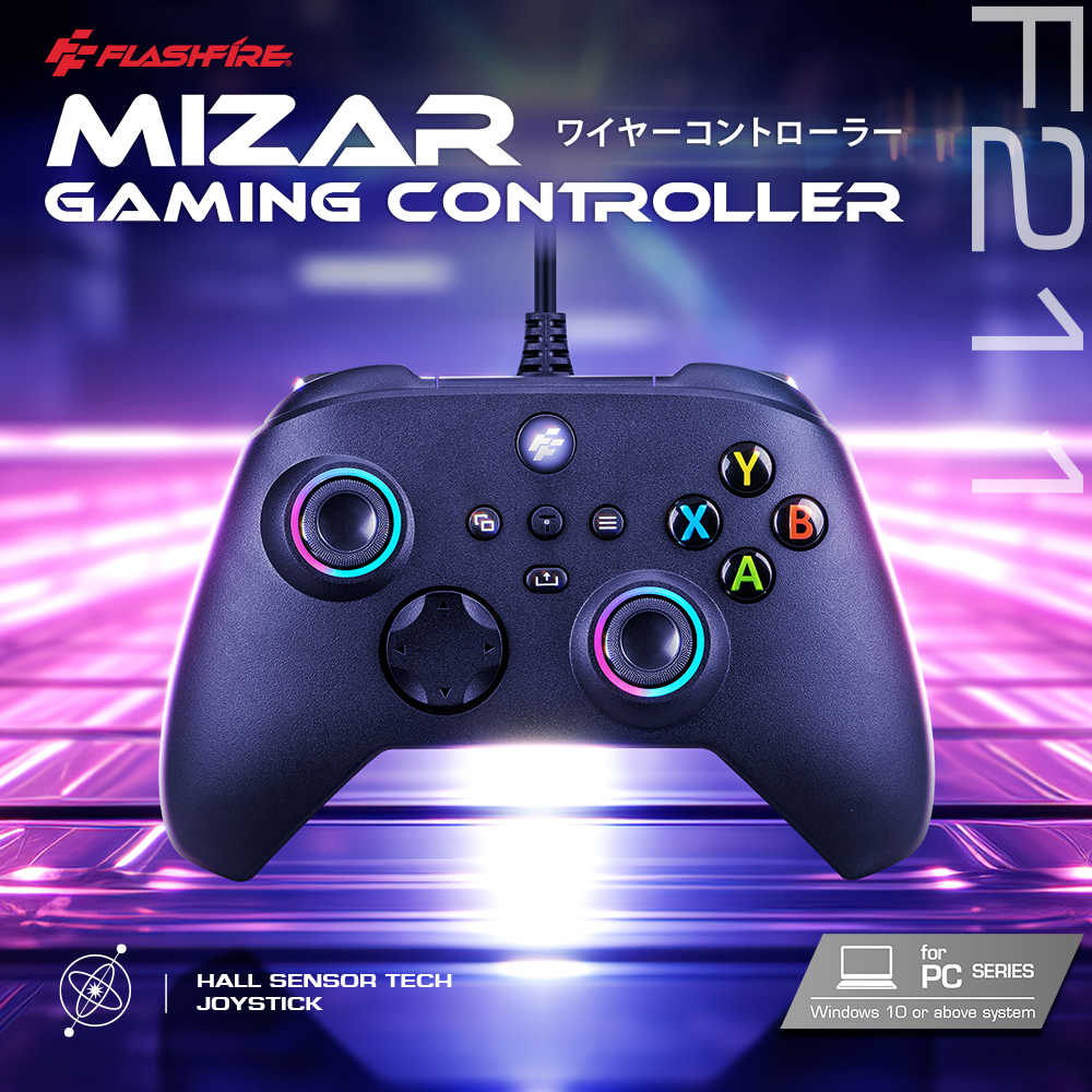 【一起玩】FlashFire MIZAR PC有線手把 (F211) 黑神話悟空適用 富雷迅 - 一起玩電玩數位館 | 購物橘子