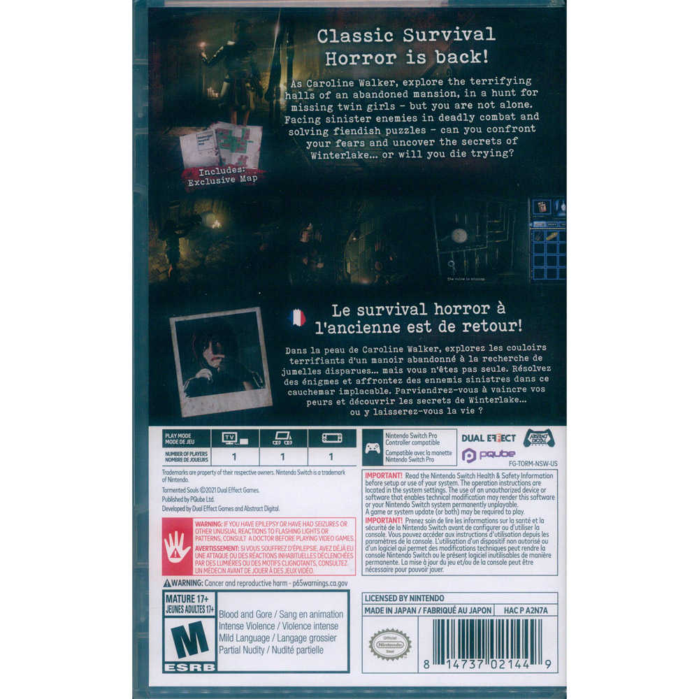 【一起玩】 NS Switch 折磨的靈魂 英文美版 Tormented Souls - 一起玩電玩數位館 | 購物橘子