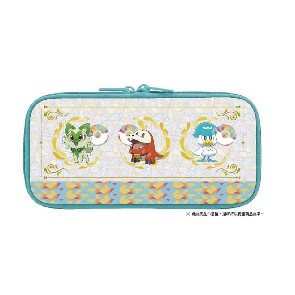 【AS電玩】原廠授權 MAX Games NS Switch OLED通用 EVA 收納包 寶可夢朱紫 御三家款 收納包 - AS電玩_旗艦館-線上購物| 有閑購物