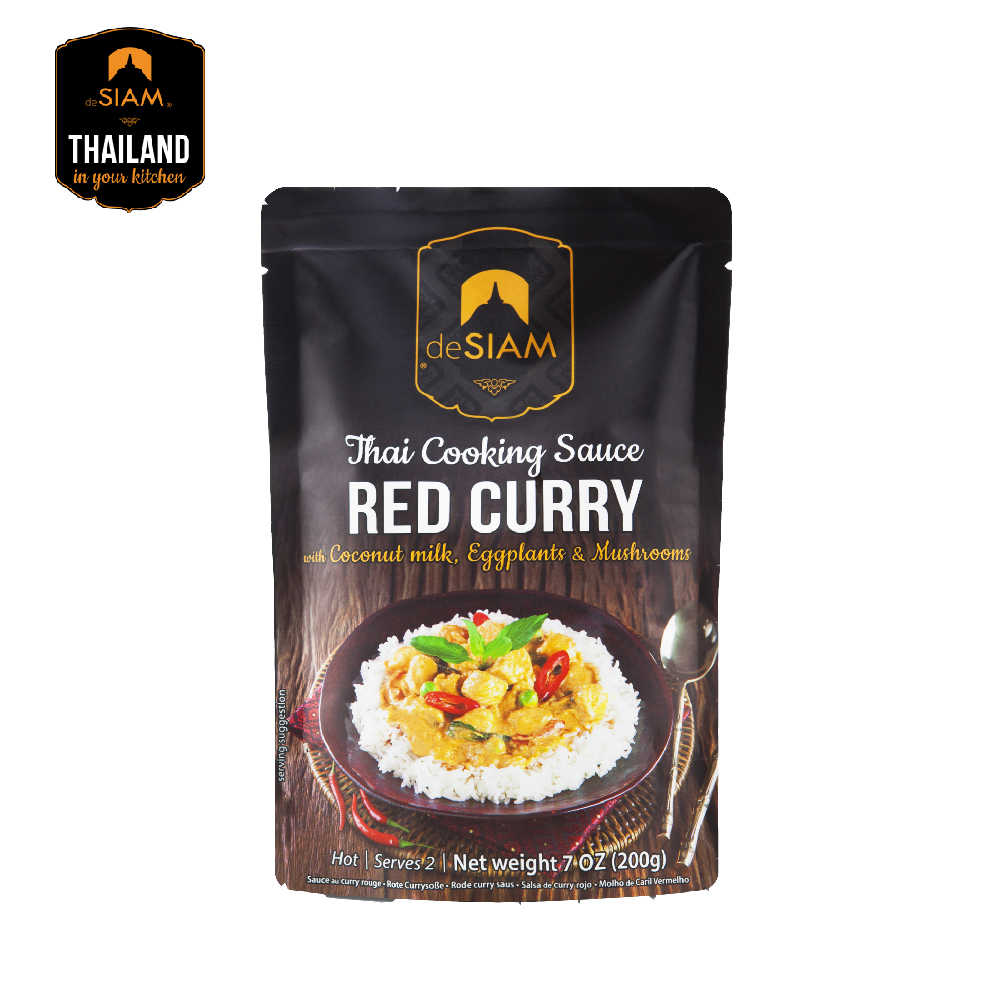 deSIAM 泰式紅咖哩調理醬包 200g - iFOODS愛美食 | 購物橘子