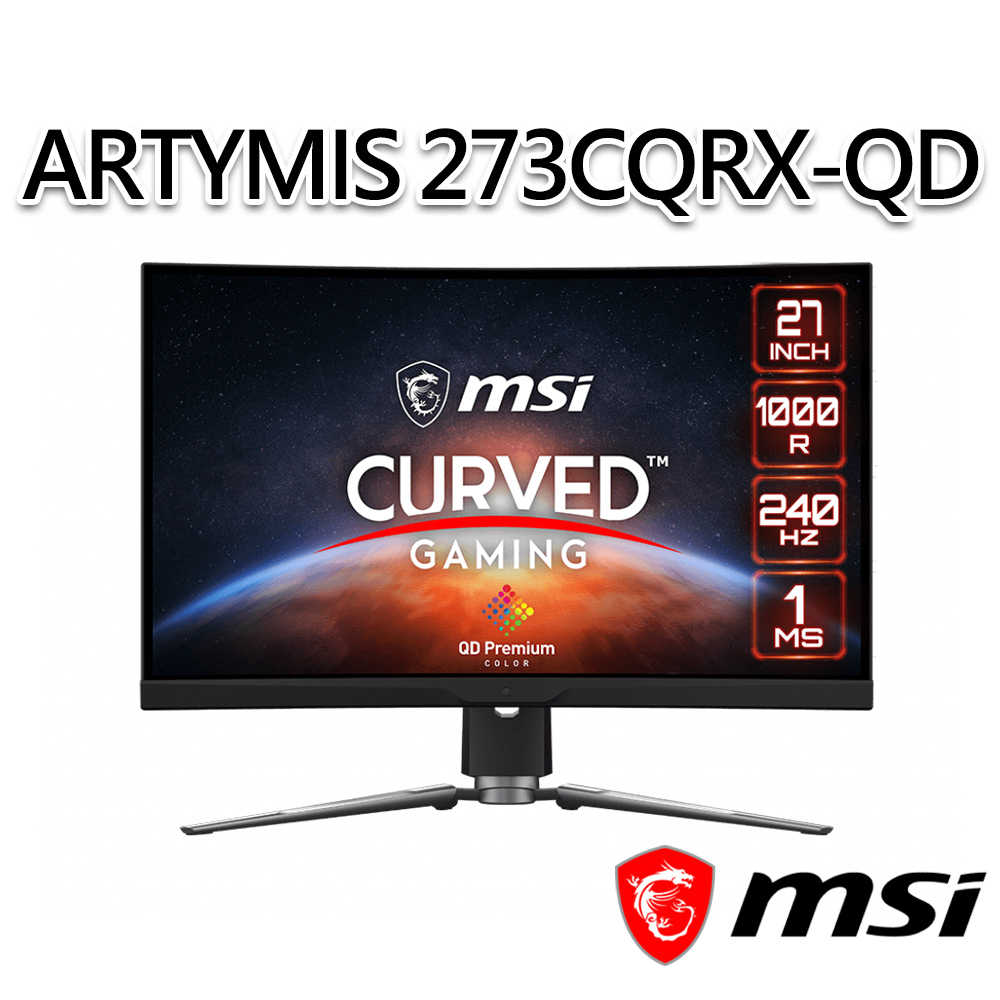 msi微星 MPG ARTYMIS 273CQRX-QD 27吋 曲面電競螢幕 - 由申甲科技有限公司-線上購物| 有閑購物