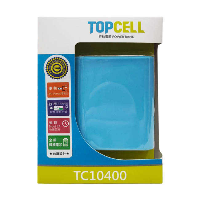 【售完為止】TOPCELL TC10400 行動電源 - 全國數位3C購物網 | 購物橘子