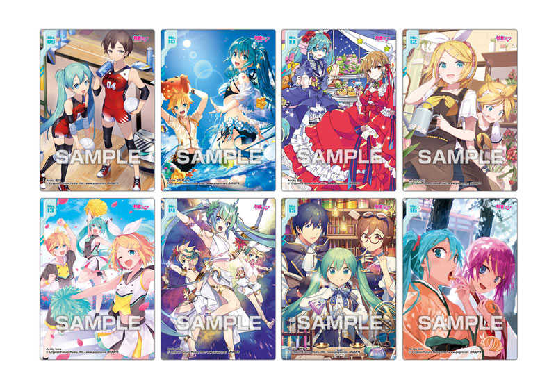 【CC TOYS】現貨 日版 ENSKY 盒玩 初音未來 透卡 閃亮透明寫真卡（隨機1包） - 【CC TOYS】≡CC玩具店≡-線上購物| 有閑購物