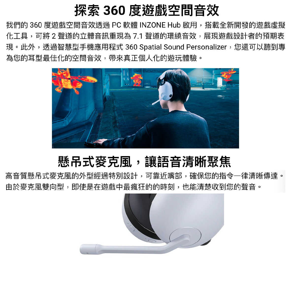 SONY WH-G700 INZONE H7 空間音效 PS5適用 無線 電競 耳罩式耳機 | My Ear 耳機專門店 - My Ear ...