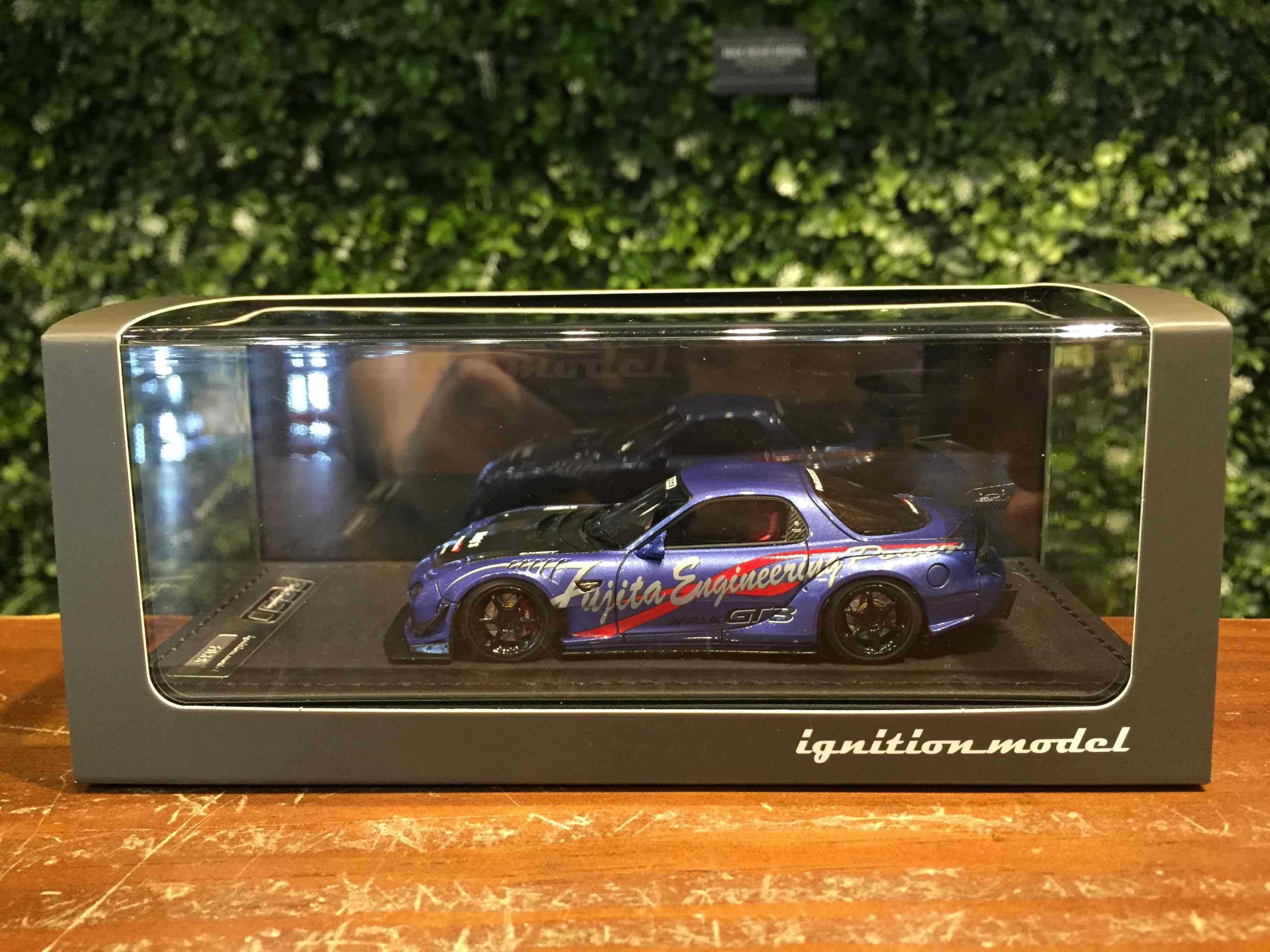 1/43 Ignition FEED Afflux GT3 RX7 (FD3S) Blue IG3020【MGM】 - Max Gear Model 模型店 | 購物橘子