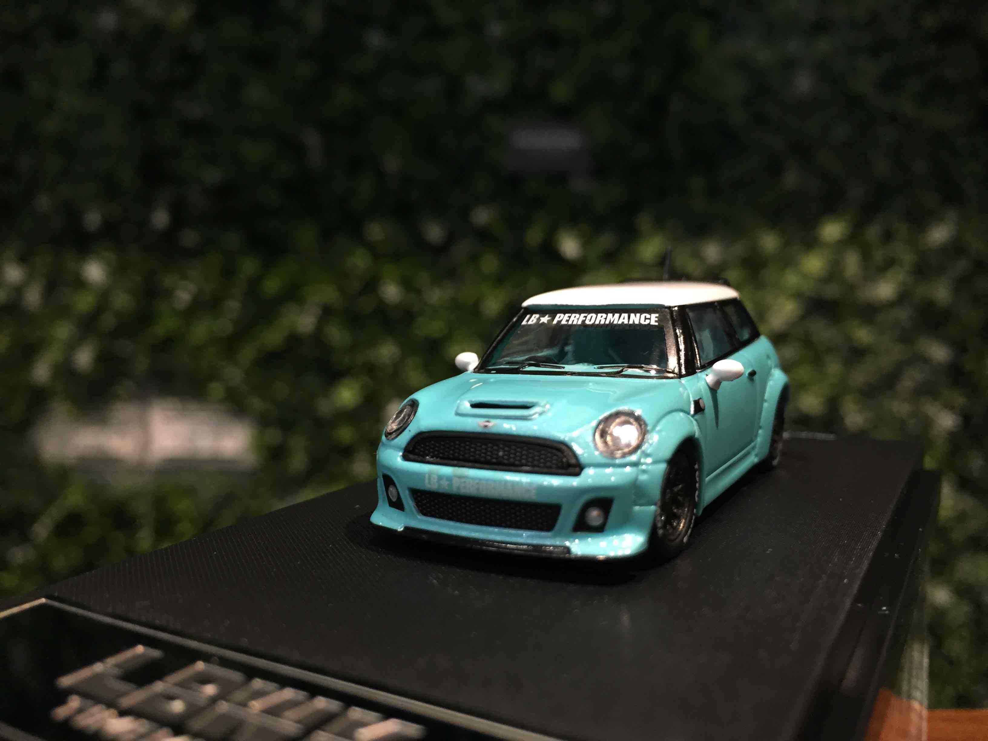1/64 TimeModel LBWK Mini Cooper Tiffany Blue TM643615【MGM】 - Max Gear ...