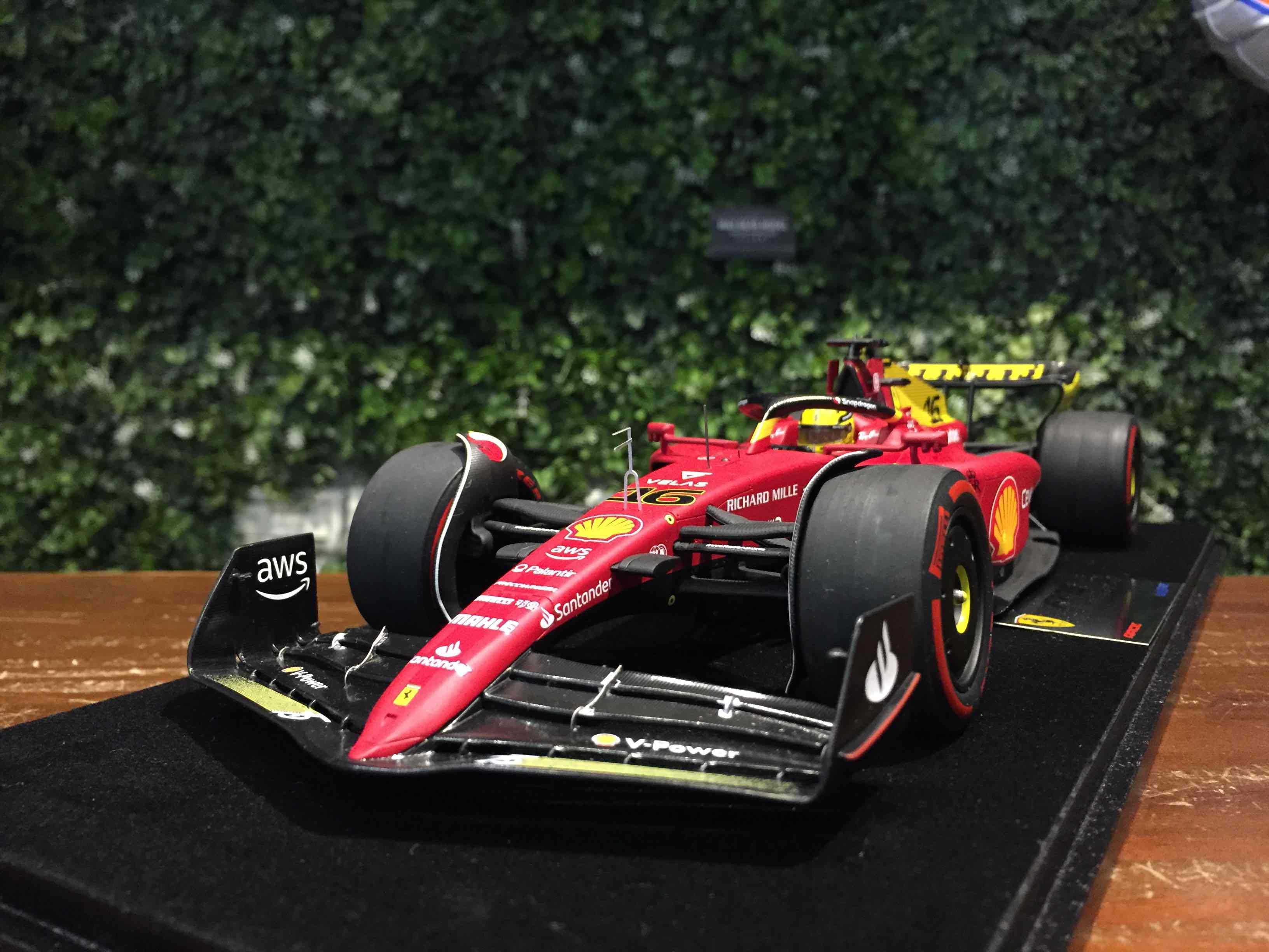 1/18 LookSmart Ferrari F1-75 Charles Leclerc LS18F1045【MGM】 - Max Gear ...