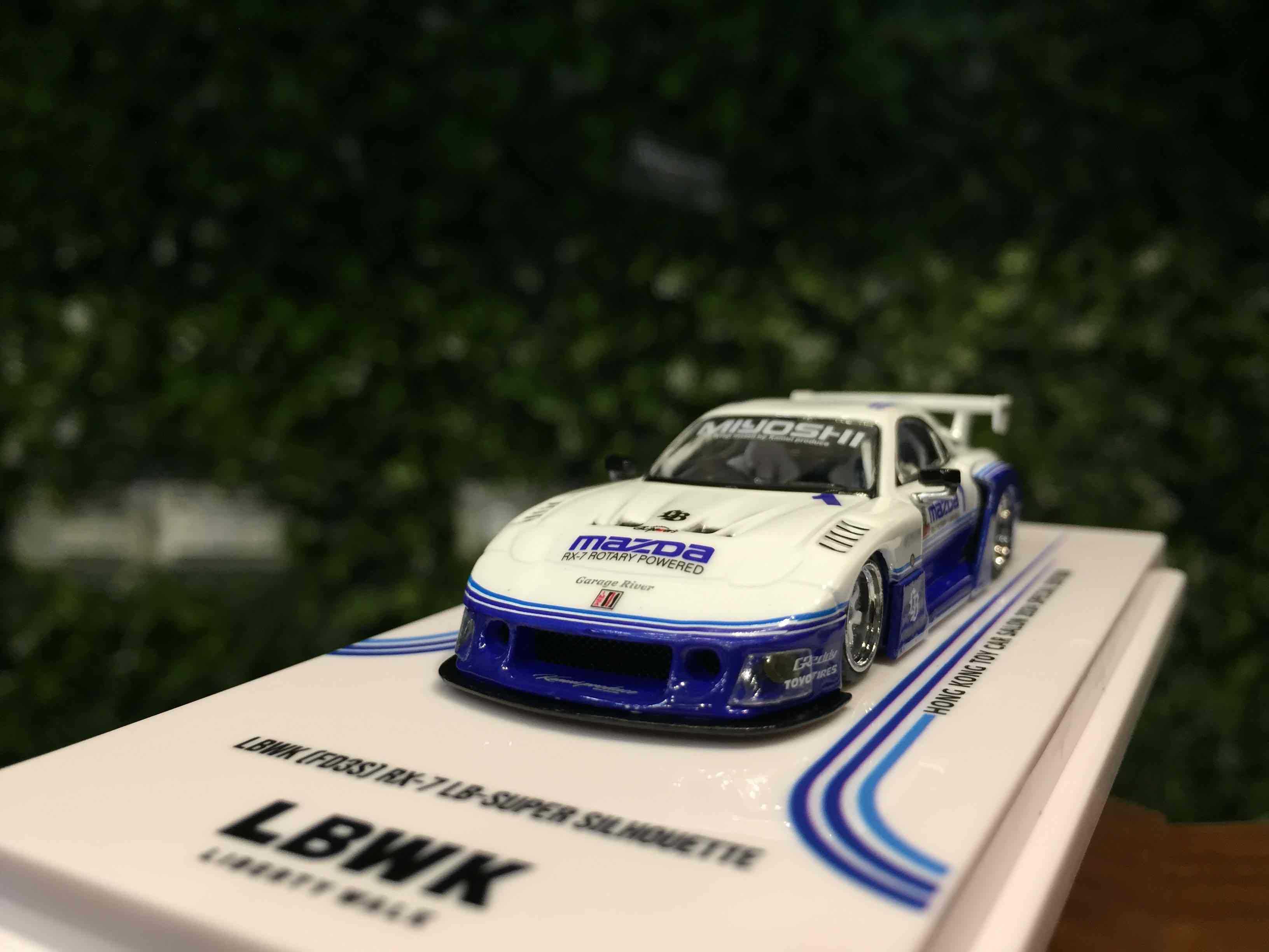 1/64 Inno LBWK Mazda RX7 (FD3S) HK ToyCar IN64LBWKRX706【MGM】 - Max Gear ...
