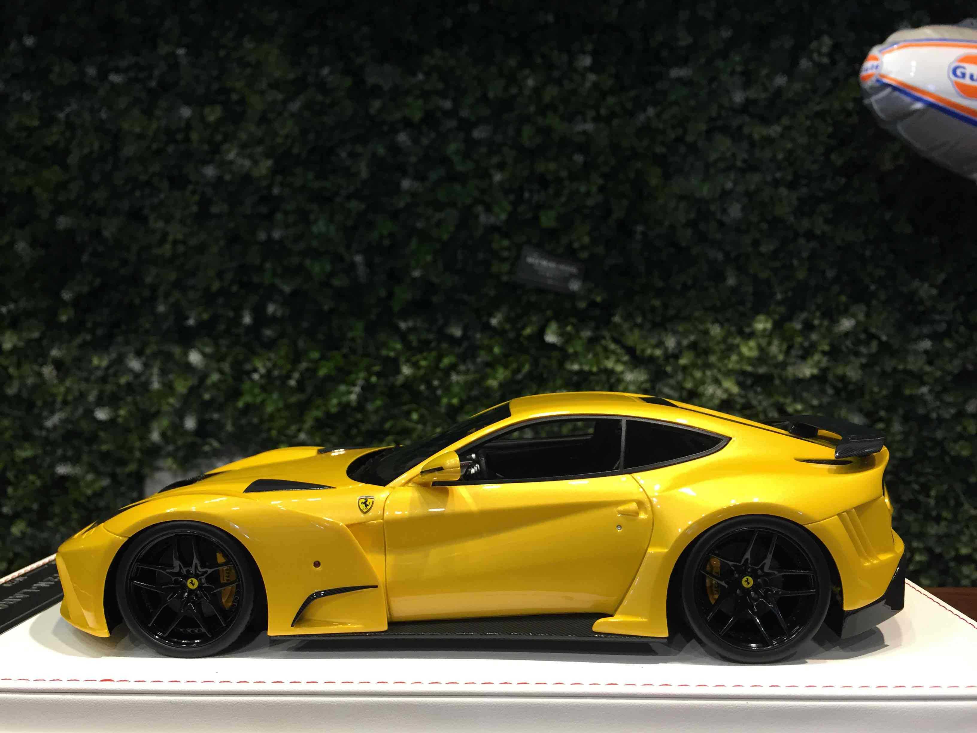 1/18 TE Novitec Ferrari F12 Giallo Modena【MGM】 - Max Gear Model 模型店 | 購物橘子