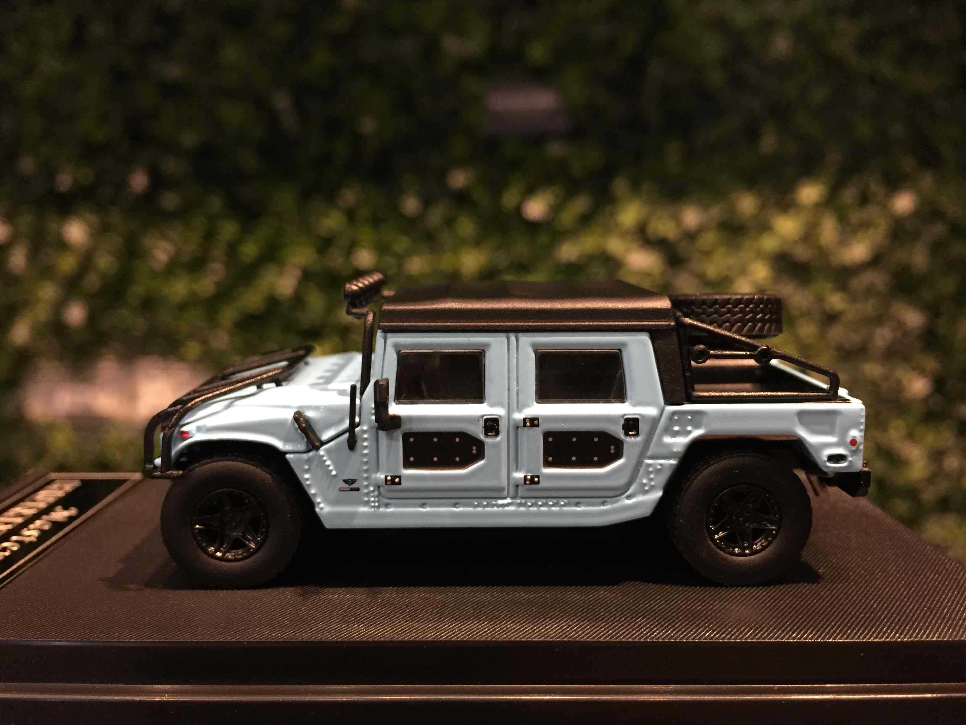 1/64 Master Hummer H1 PickUp with Accessory Blue【MGM】 - Max Gear Model ...