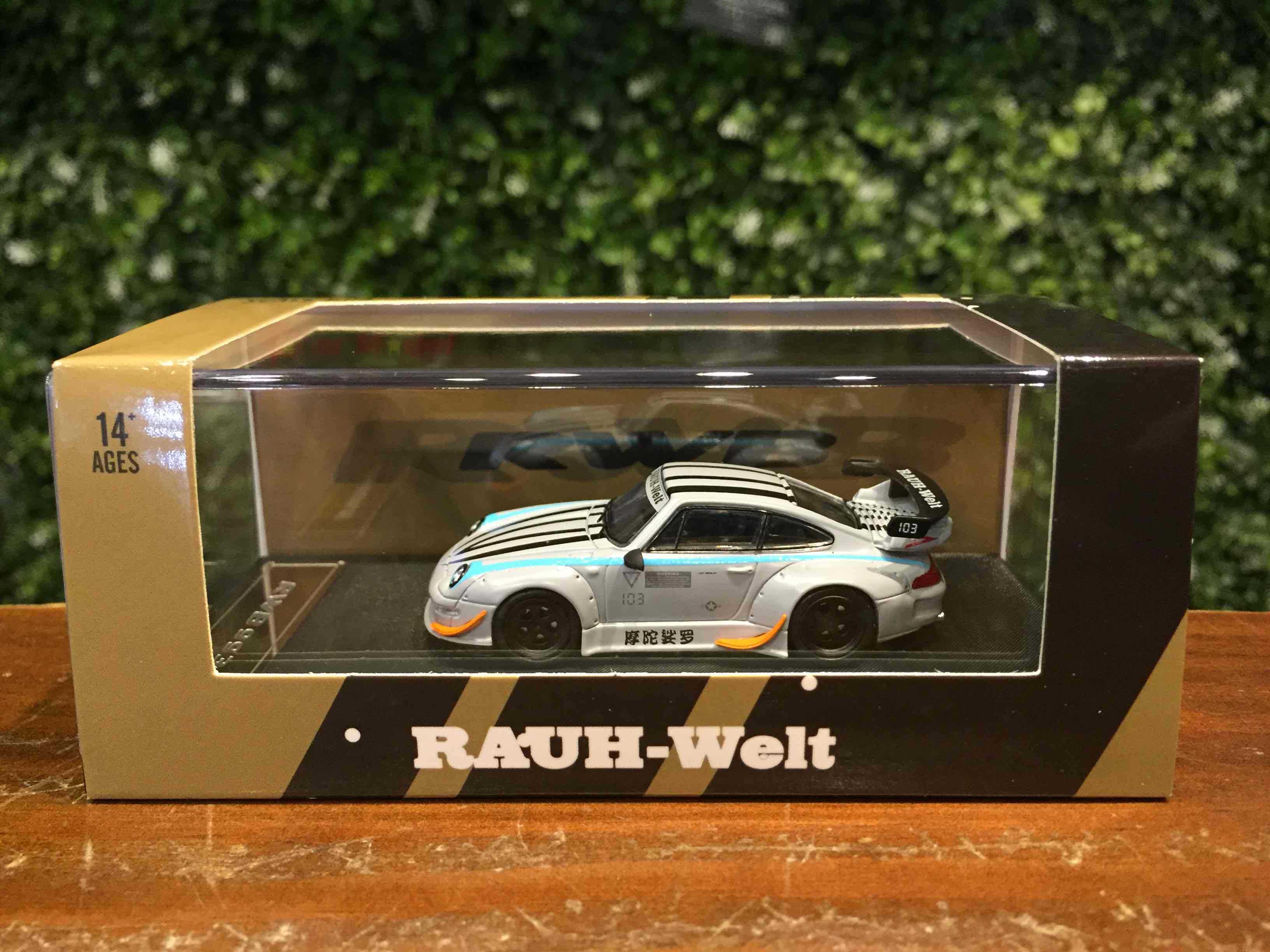 1/64 StarModel RWB Porsche 911 (993) Matte Grey【MGM】 - Max Gear Model ...