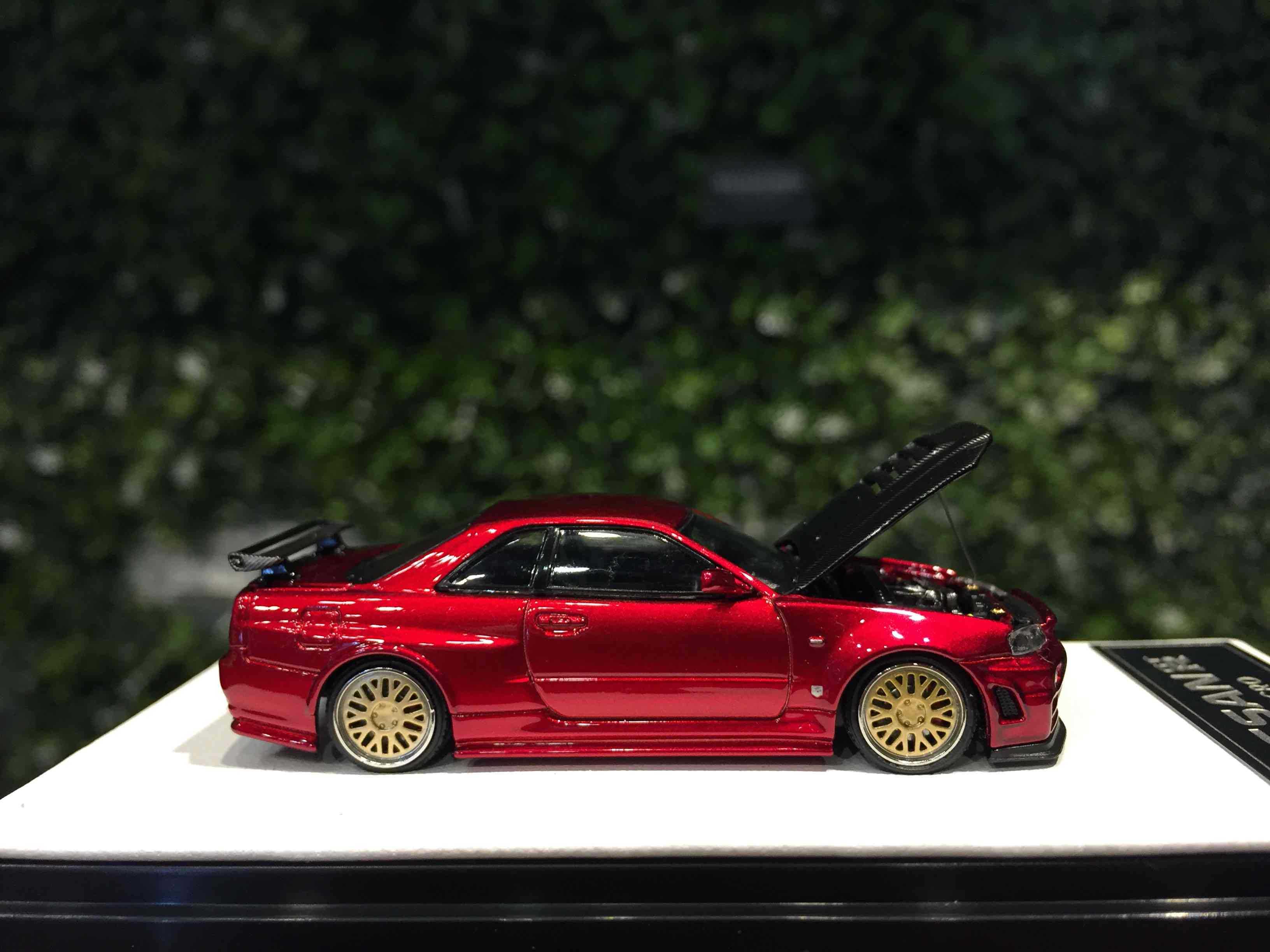 1/64 TimeModel Nissan Skyline GT-R (R34) Red TM643411【MGM】 - Max Gear ...