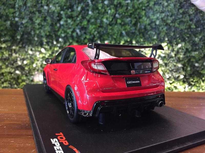 1/18 TopSpeed Honda Civic Type R FK2 Milano Red TS0113【MGM】 - Max Gear ...