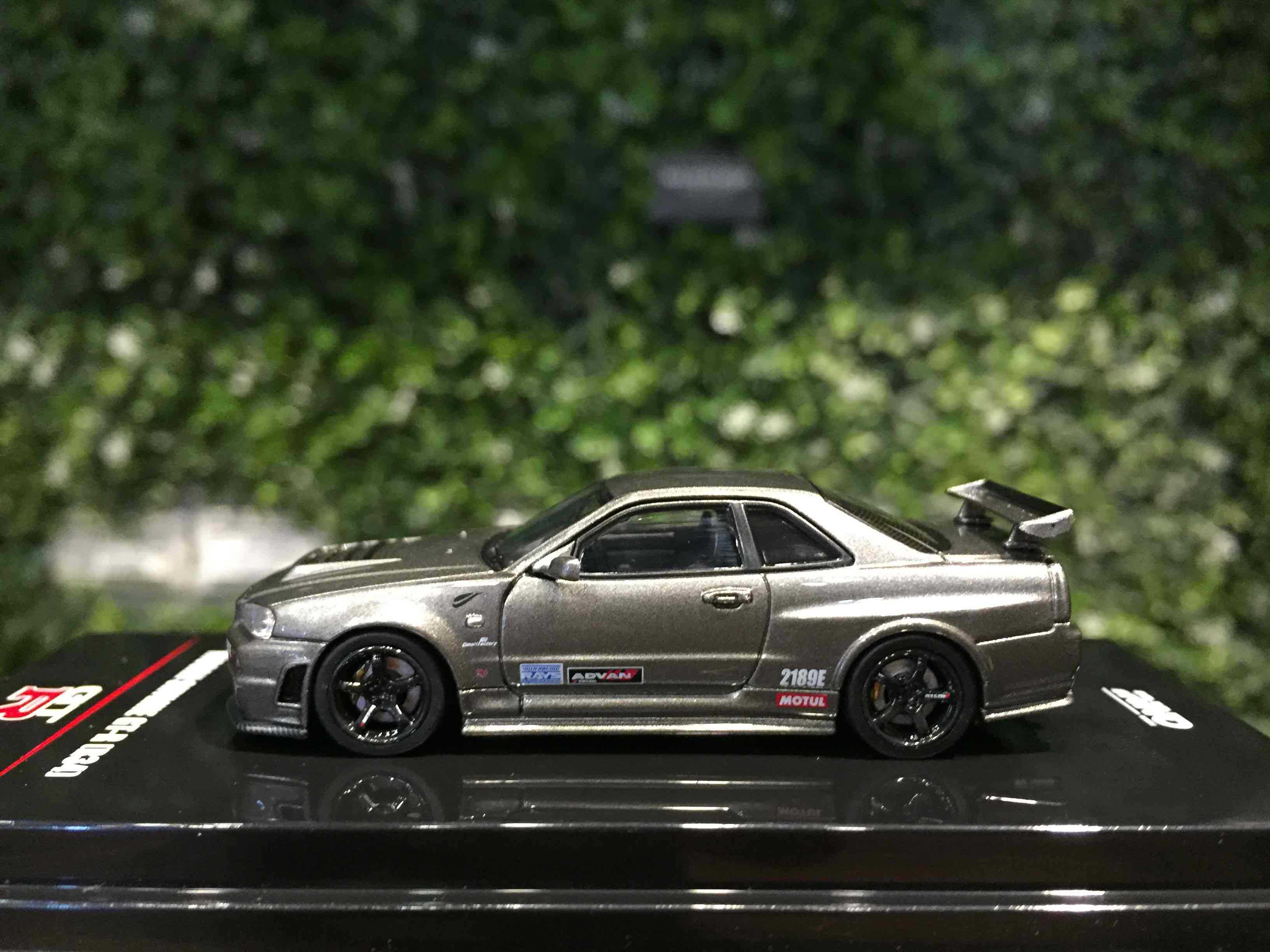 1/64 Inno Nissan Skyline GT-R (R34) Omori IN64R34OFCRS【MGM】 - Max Gear ...
