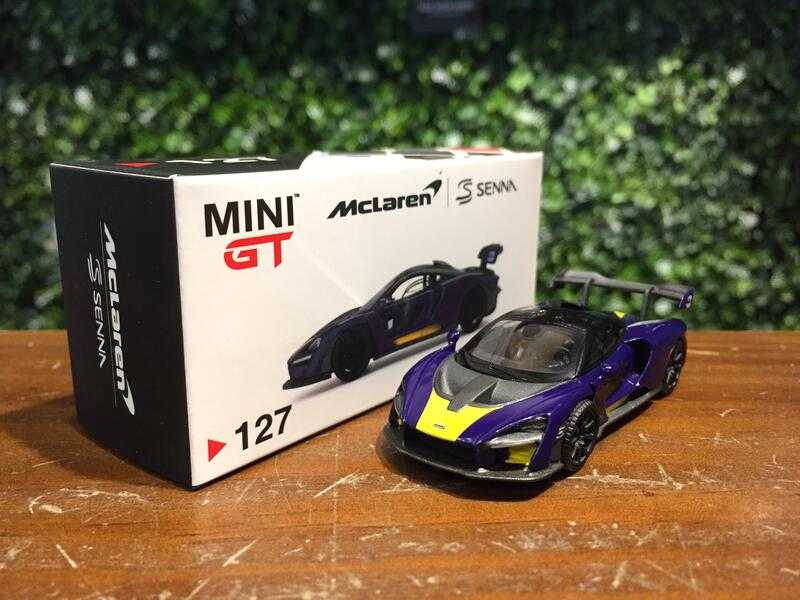 1/64 Mini GT McLaren Senna Purple/Yellow MGT00127【MGM】 - Max Gear Model ...