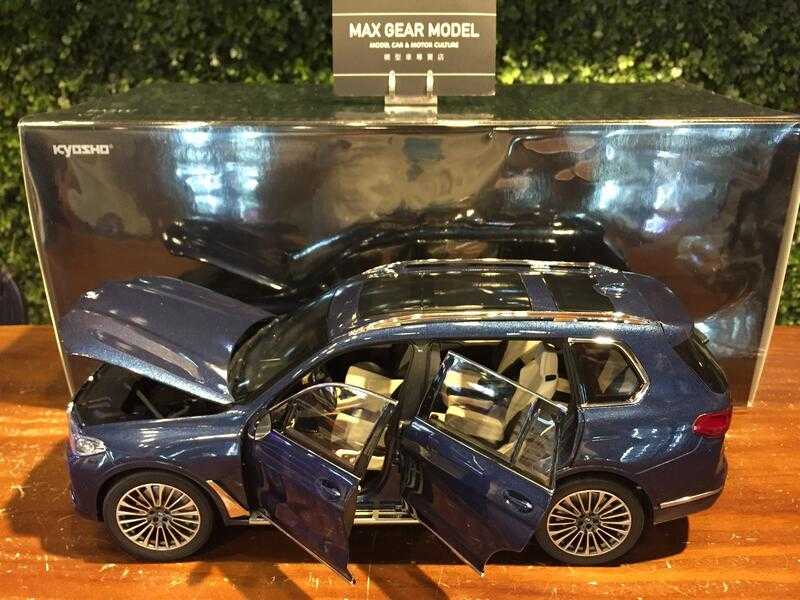 1/18 Kyosho BMW X7 (G07) 2019 Phytonic Blue 08951PBL【MGM】 - Max Gear ...