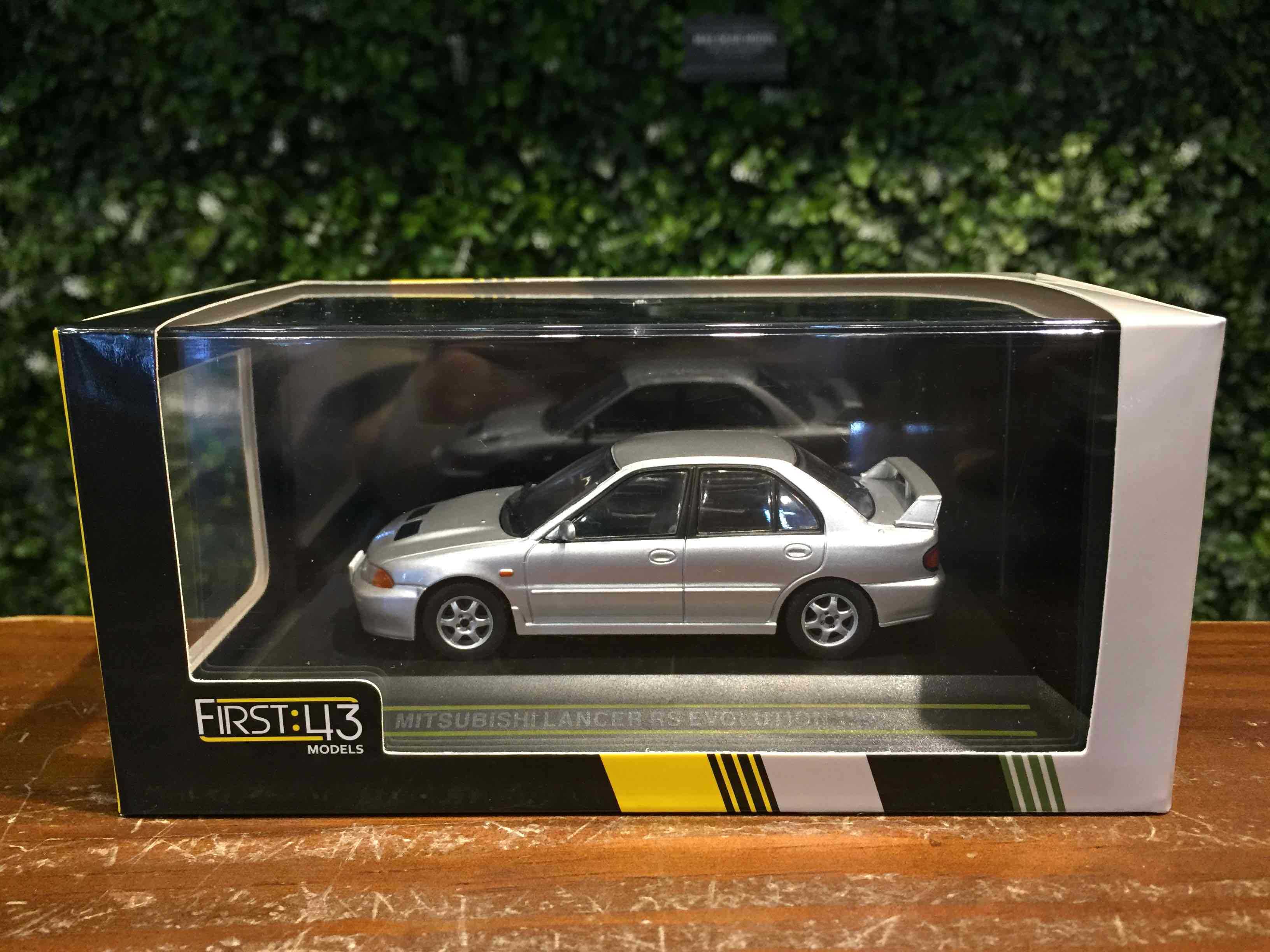 1/43 First Mitsubishi Lancer EVO 1 1992 Silver F43162【MGM】 - Max Gear ...