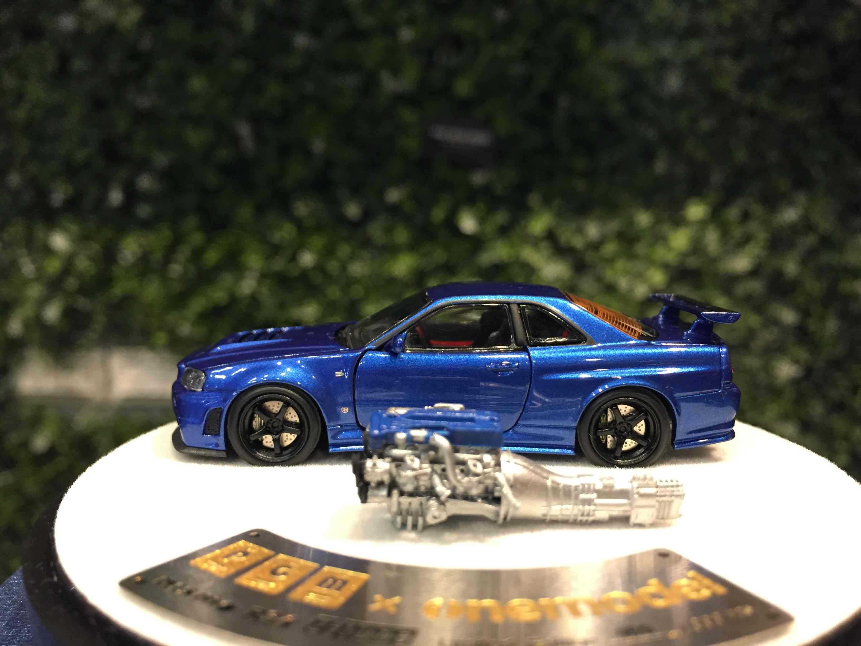 1/64 PGM Nissan Skyline GT-R (R34) Z-tune PGM641002L【MGM】 - Max Gear ...