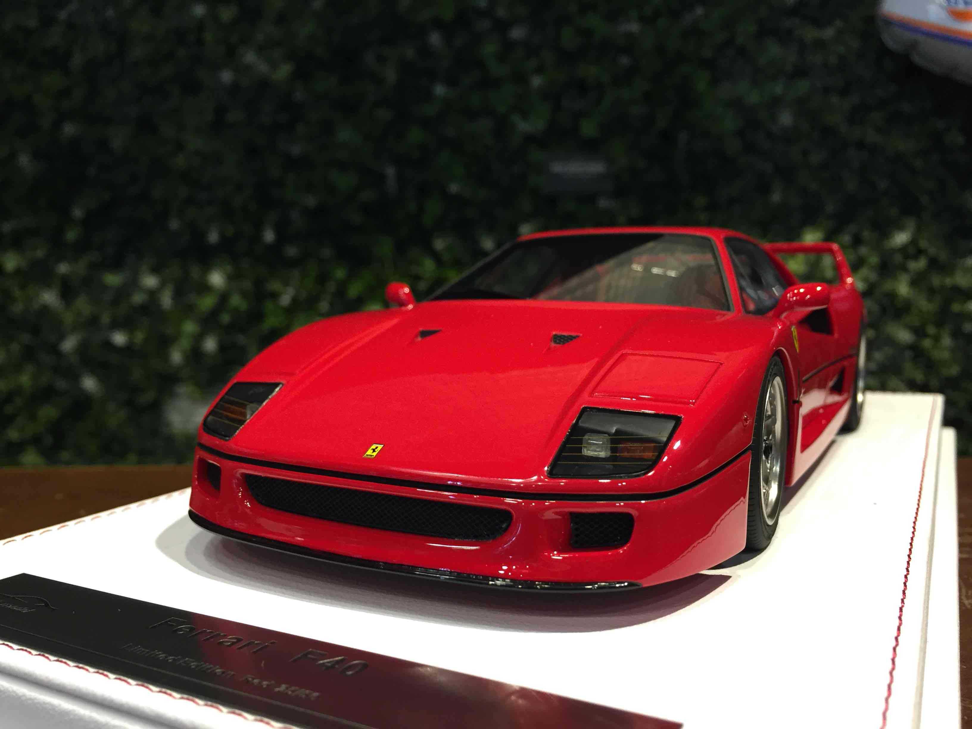 1/18 GL Model Ferrari F40 1987 Rosso Corsa【MGM】 - Max Gear Model 模型店 | 購物橘子