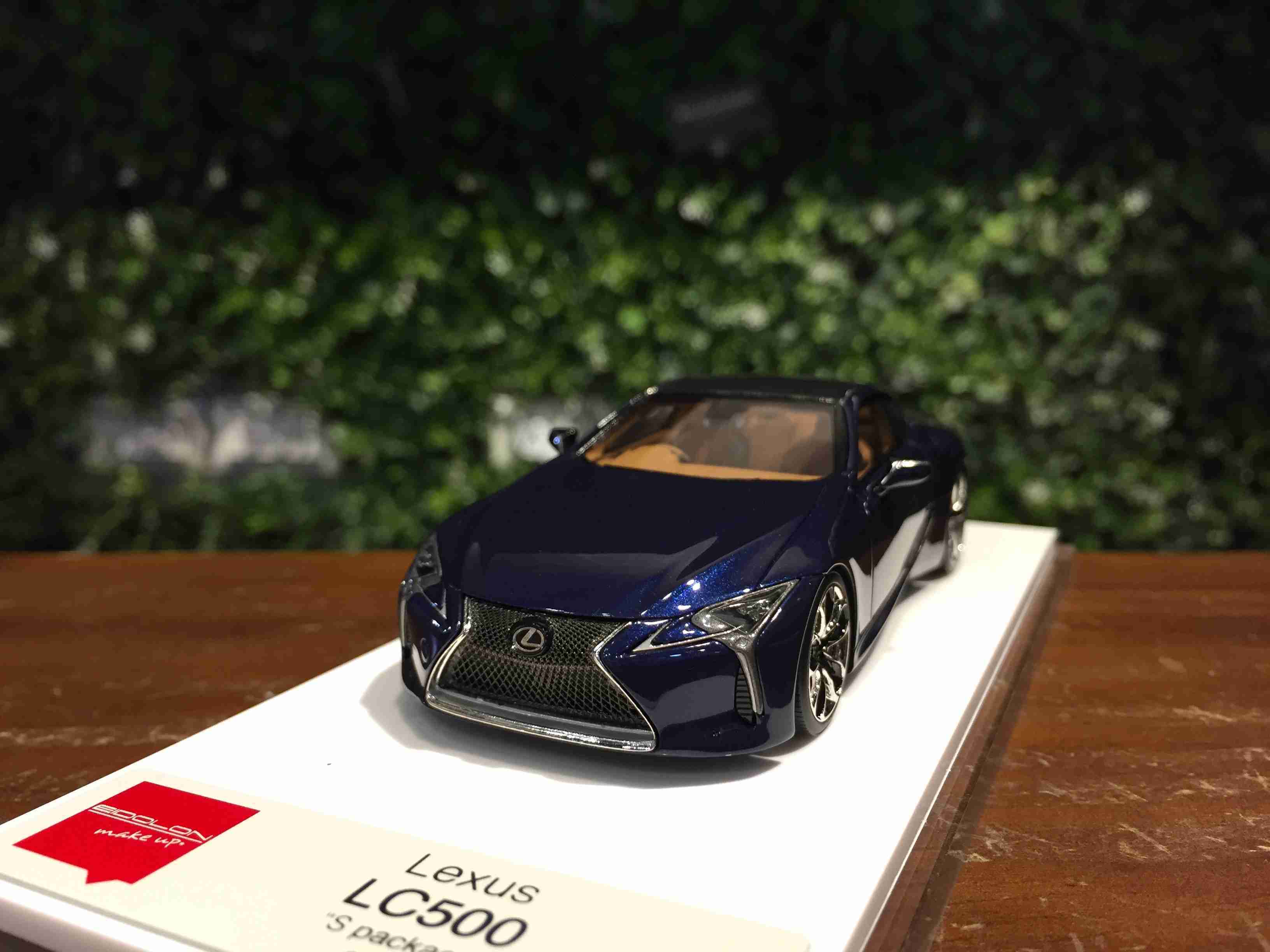 1/43 MakeUp Lexus LC500 S Package 2020 Deep Blue EM557C【MGM】 - Max Gear ...