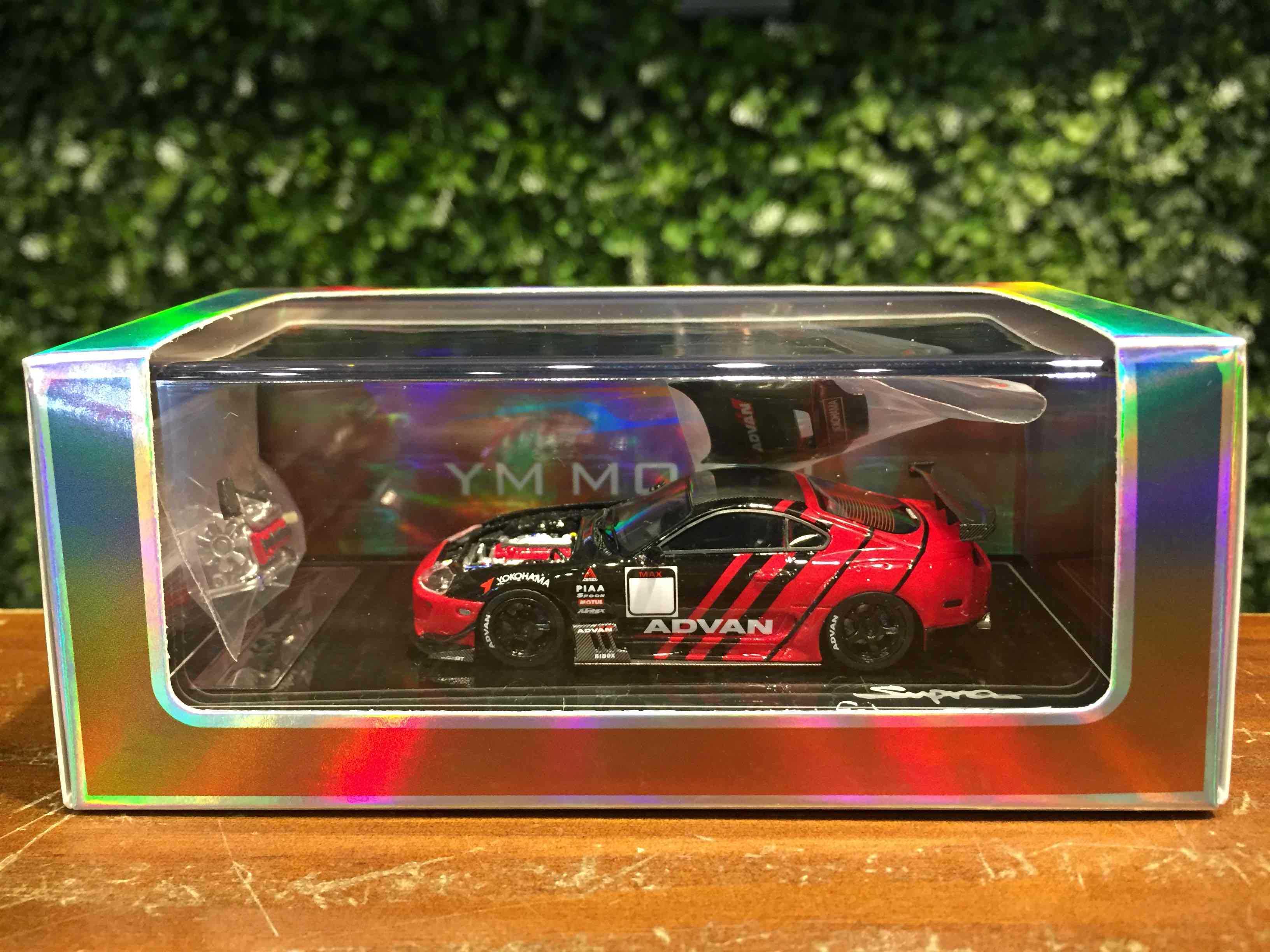 1/64 YM-Model Toyota Supra (A80) Advan【MGM】 - Max Gear Model 模型店 | 購物橘子