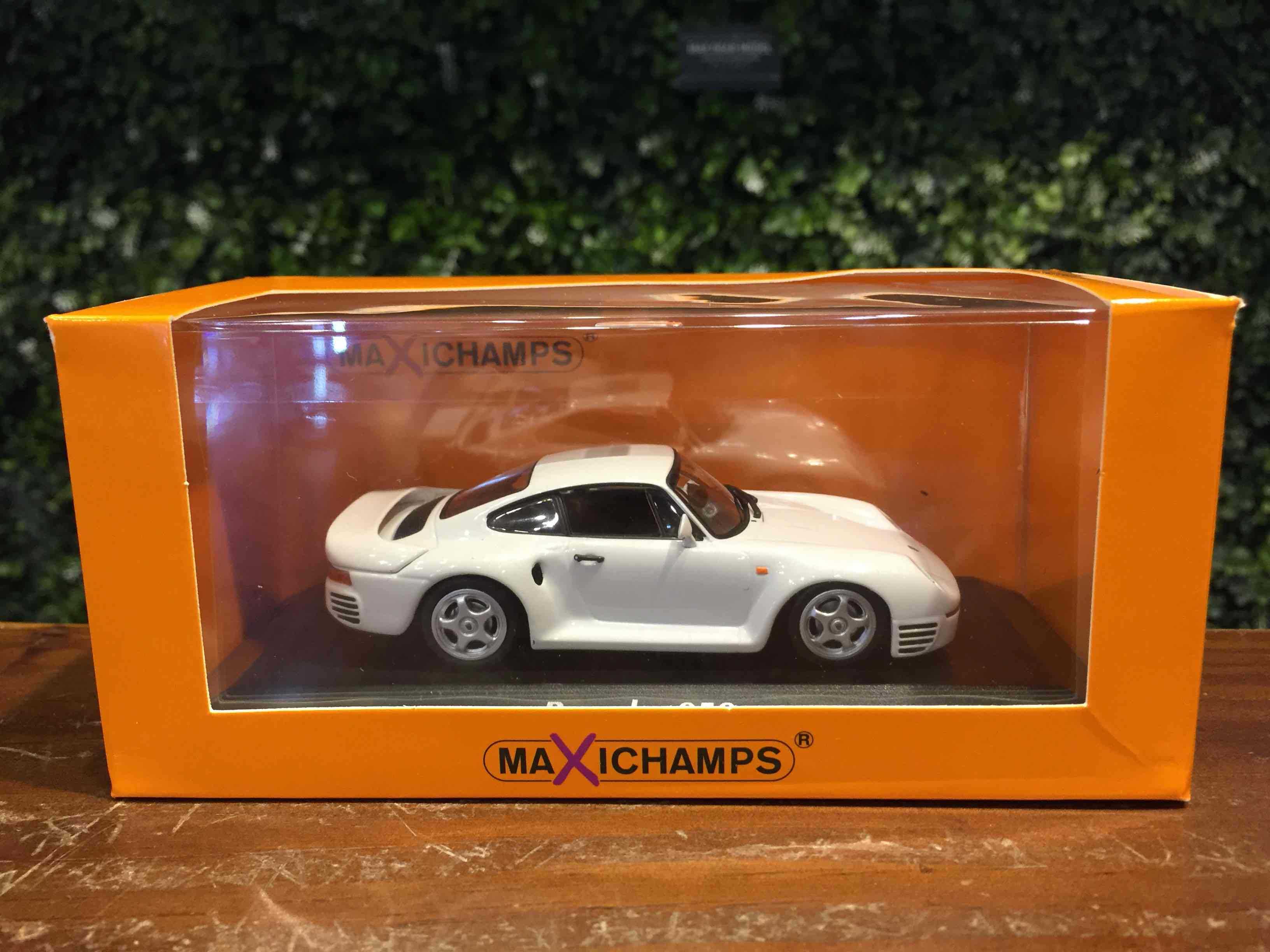 1/43 Minichamps Porsche 959 1987 White 940062521【MGM】 - Max Gear Model 模型店 | 購物橘子