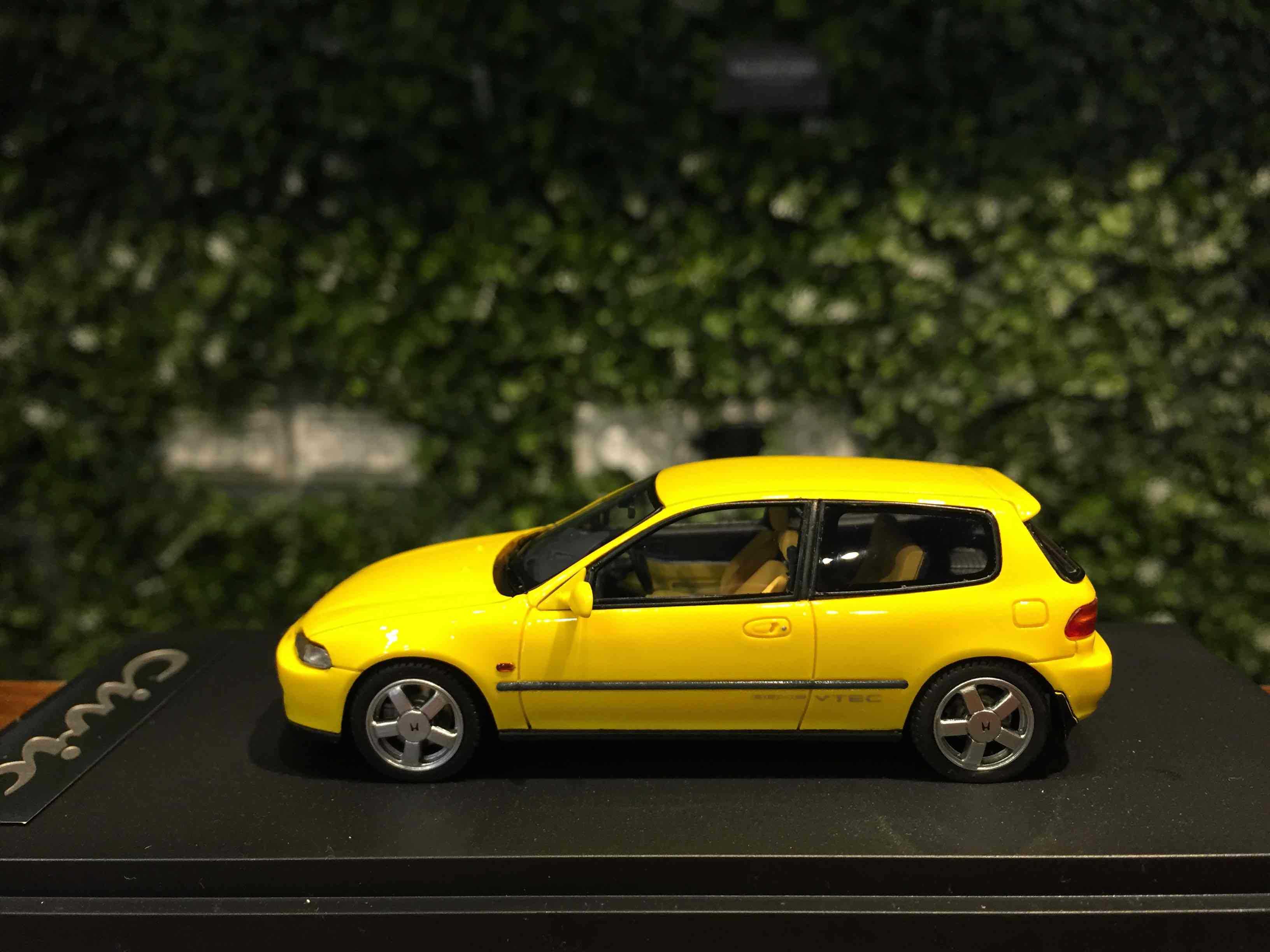 1/43 Mark43 Honda Civic Sir II (EG6) Yellow PM4365BY【MGM】 - Max Gear ...