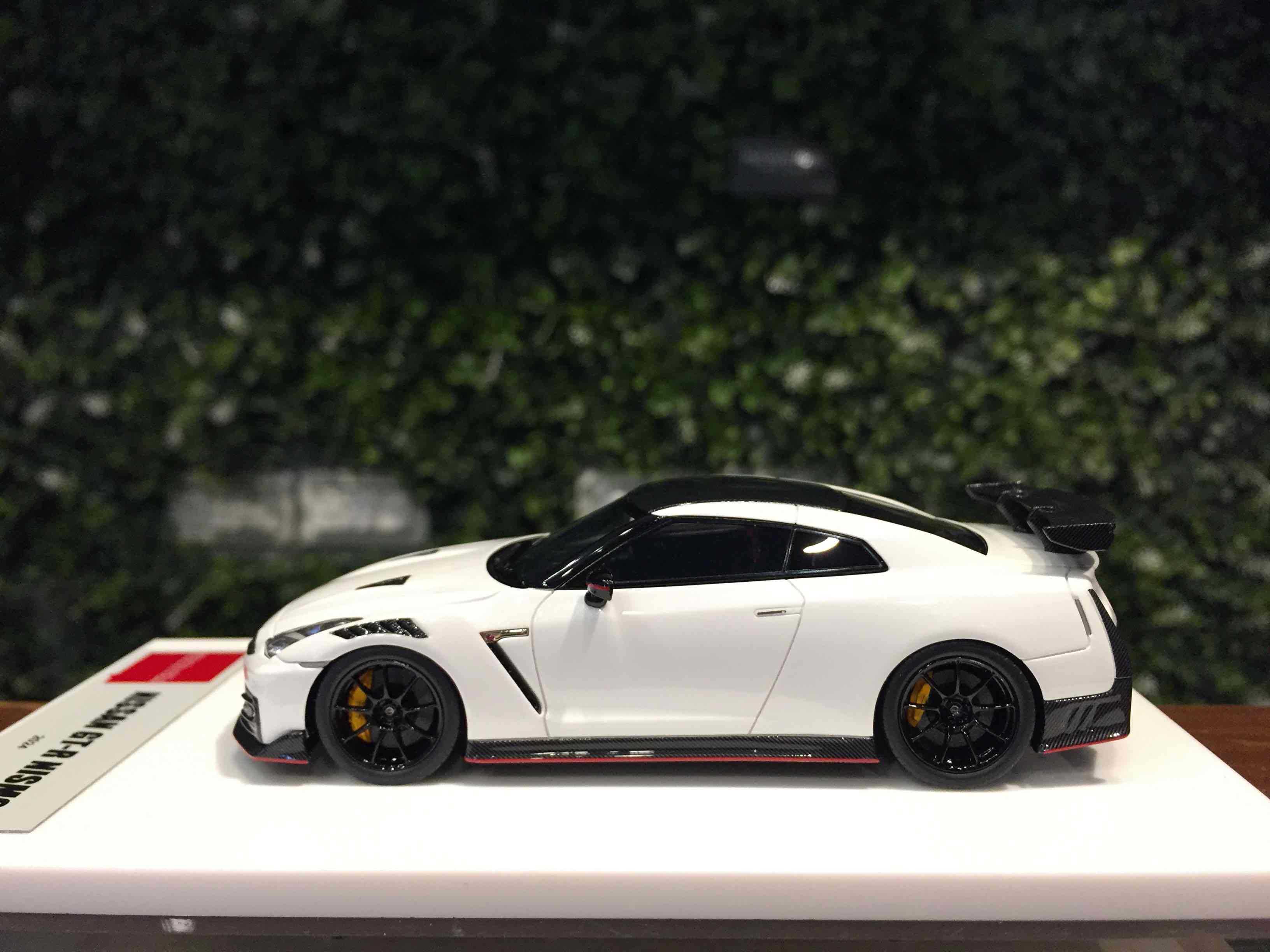 1/43 MakeUp Nissan GT-R R35 NISMO 2024 White EM685B【MGM】 - Max Gear ...