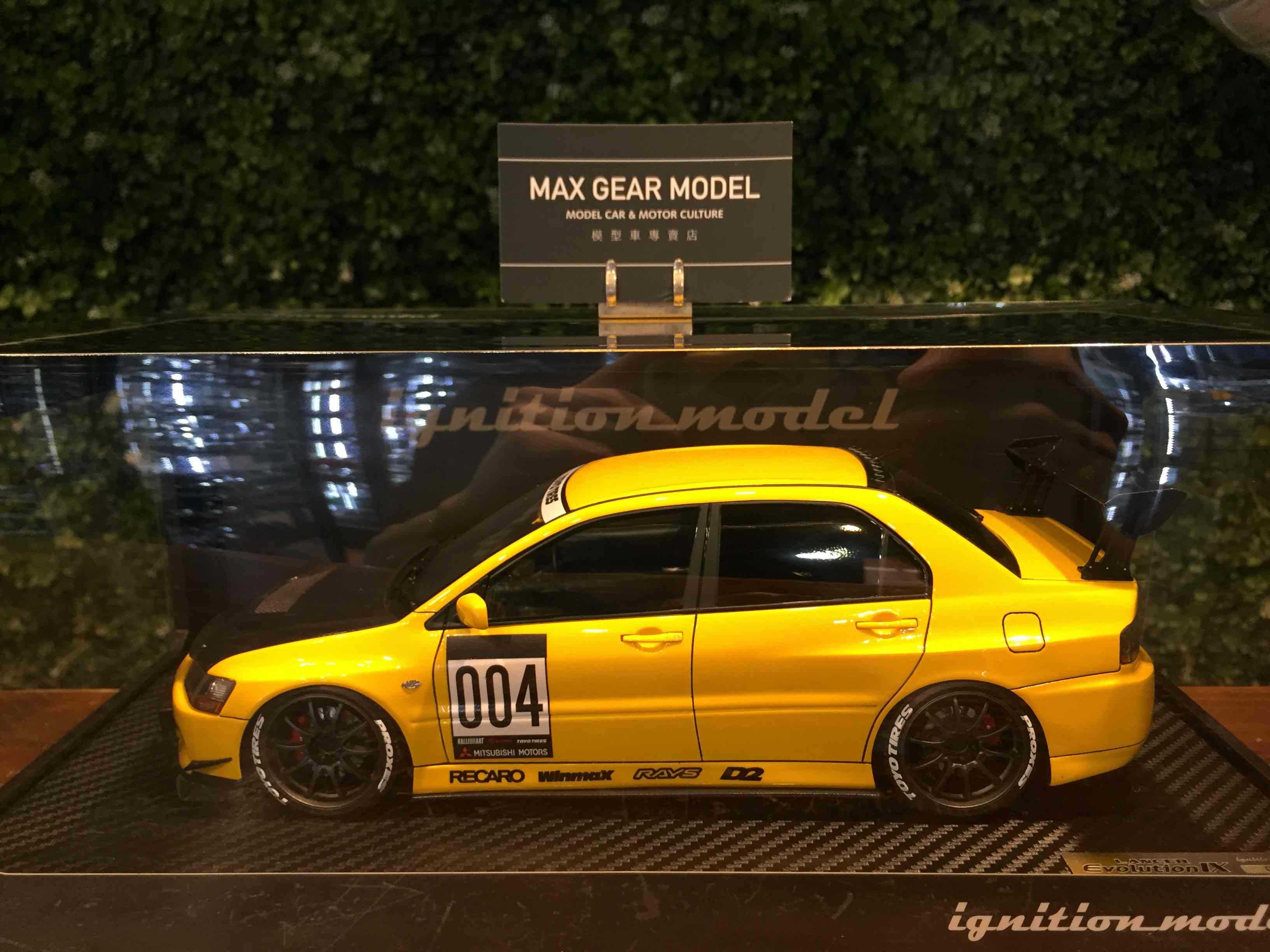 1/18 Ignition Mitsubishi Lancer Evolution IX IG2379【MGM】 - Max Gear ...