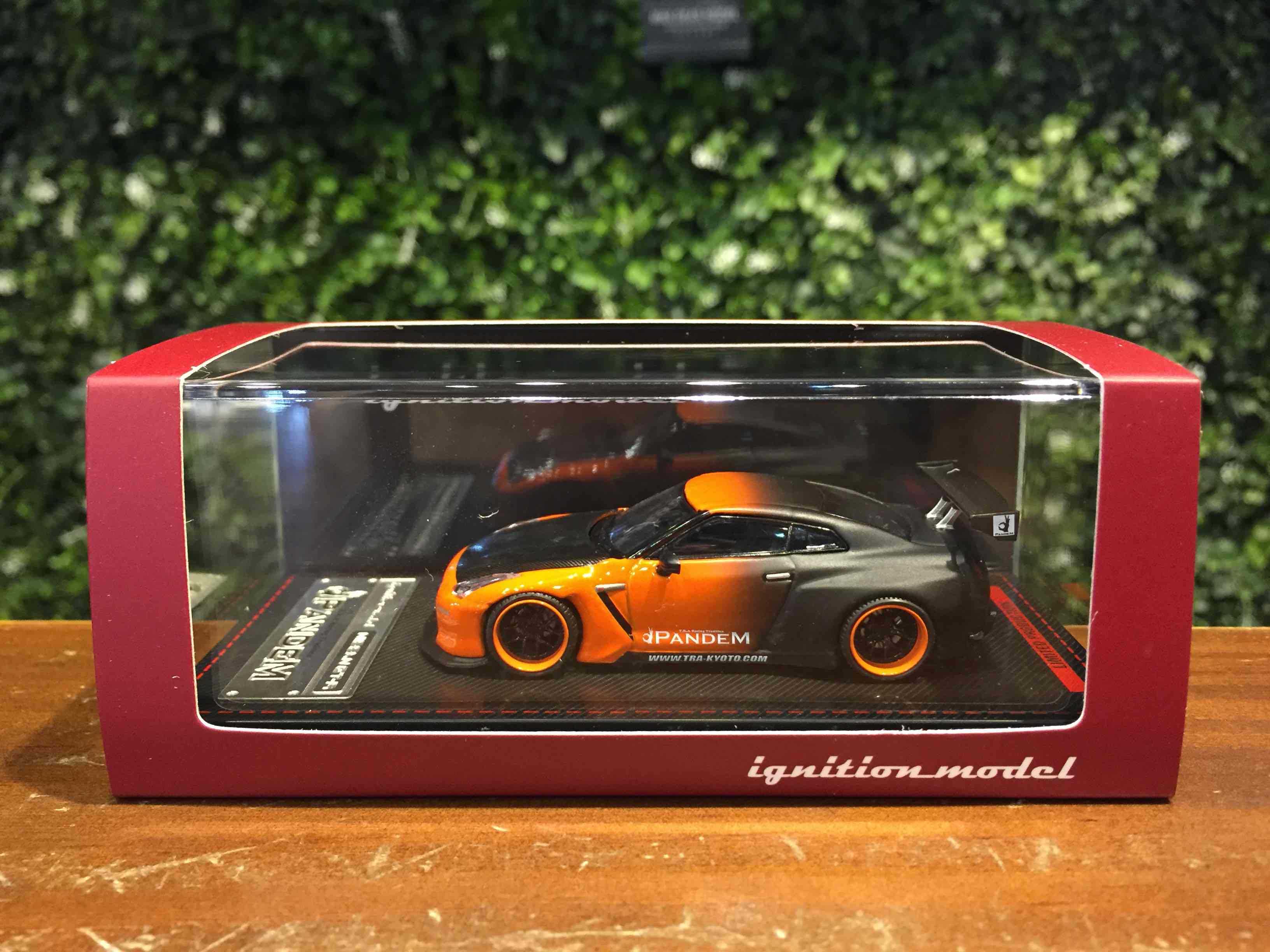 1/64 Ignition Pandem Nissan GT-R (R35) Orange IG2767【MGM】 - Max Gear ...