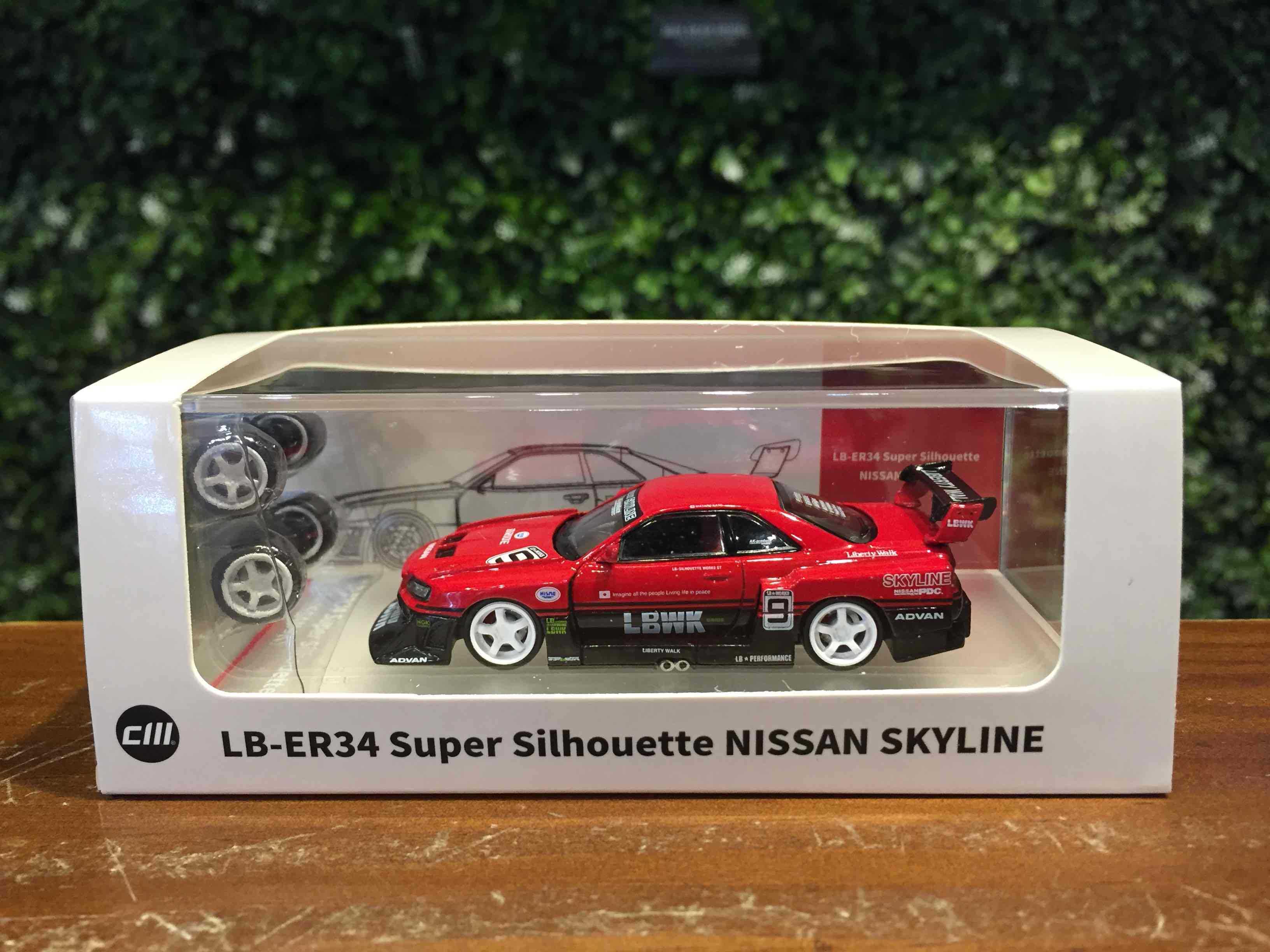 1/64 CM-Model LBWK Nissan Skyline GT-R (R34) CM64ER3402【MGM】 - Max Gear Model 模型店 | 購物橘子