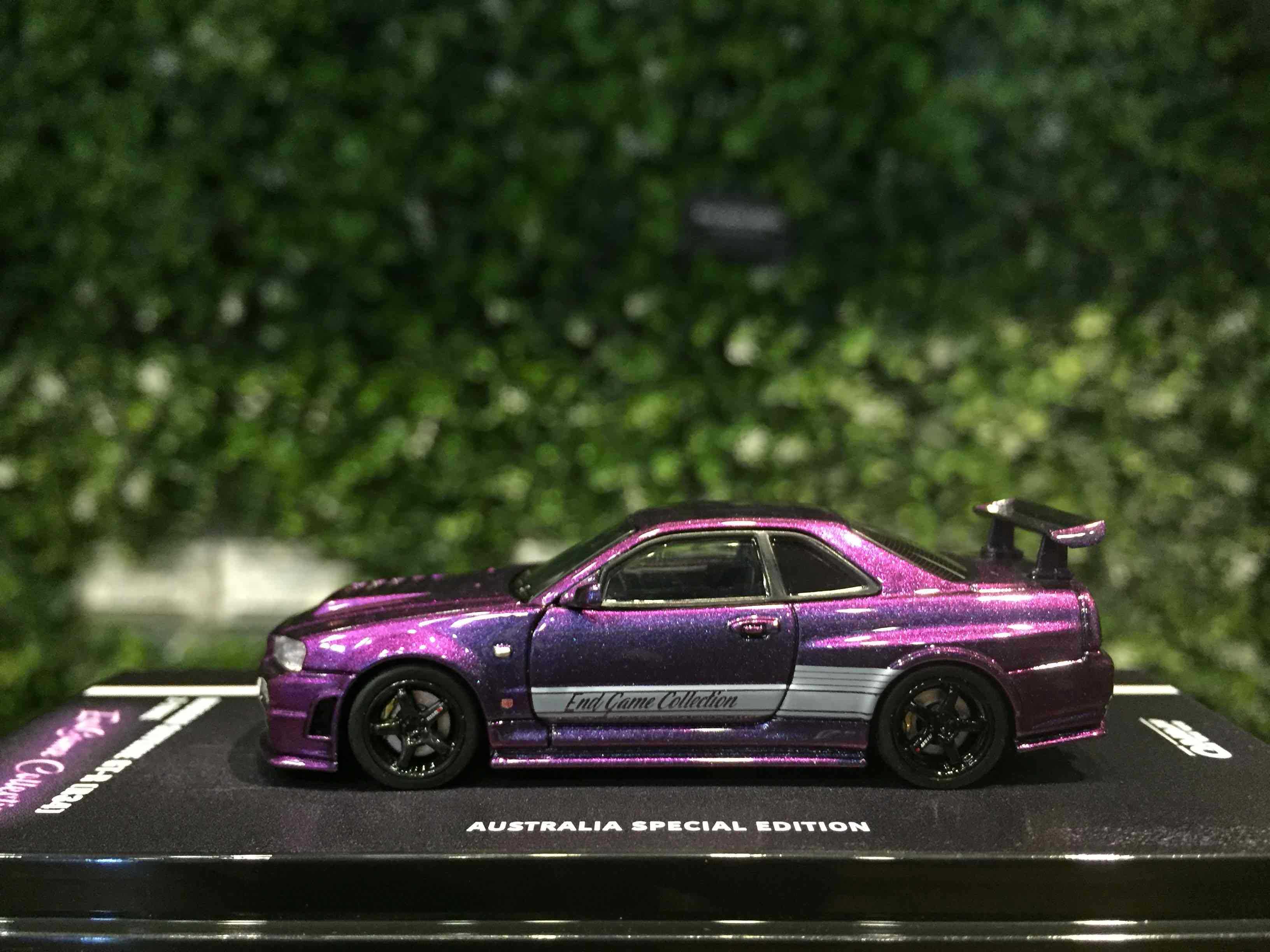 1/64 Inno Nissan Skyline GTR R34 Ztune IN64R34ZTENDGAME【MGM】 - Max Gear ...
