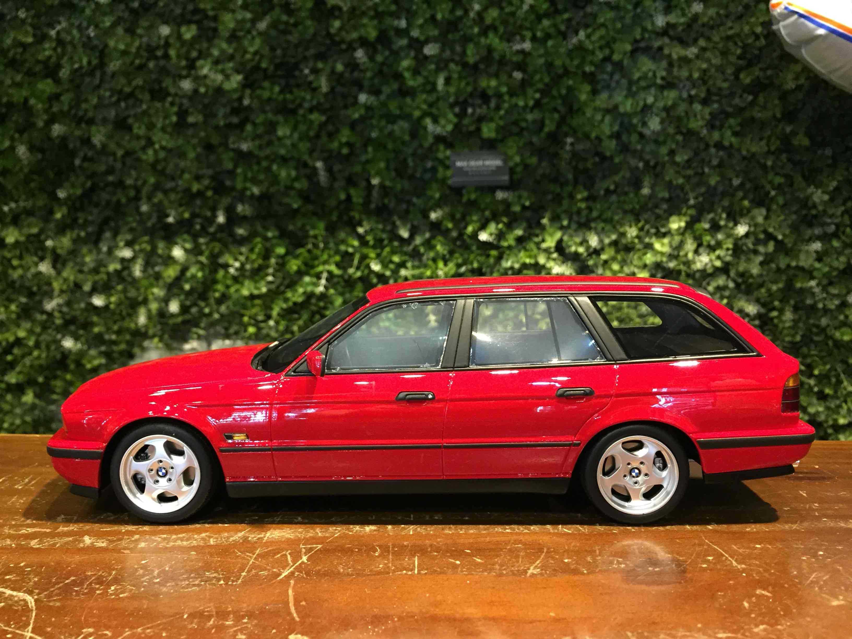 1/18 Otto BMW E34 M5 Touring Red OT951【MGM】 - Max Gear Model 模型店 | 購物橘子