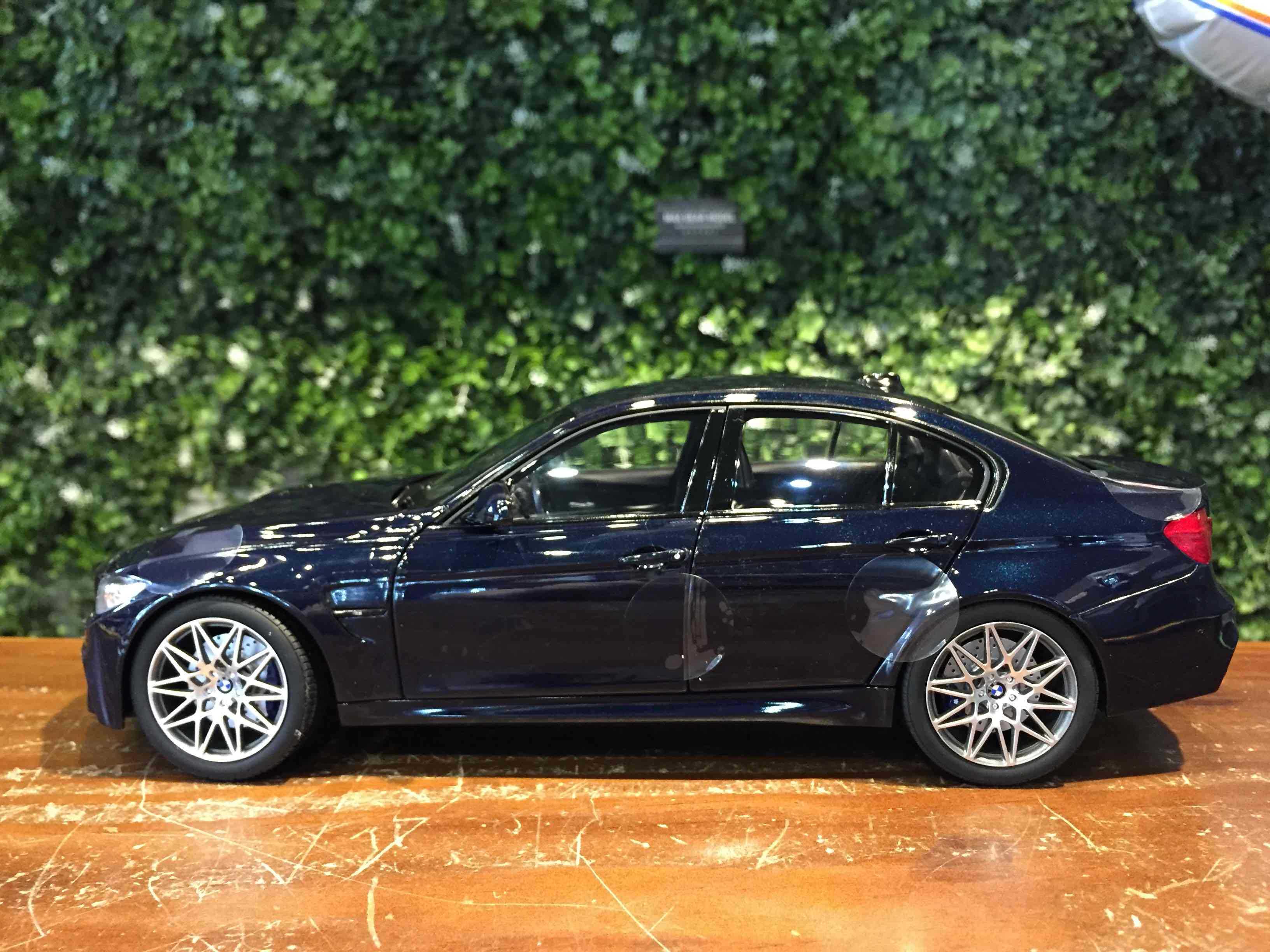 1/18 Norev BMW M3 Competition (F80) 2017 Blue 183236【MGM】 - Max Gear ...