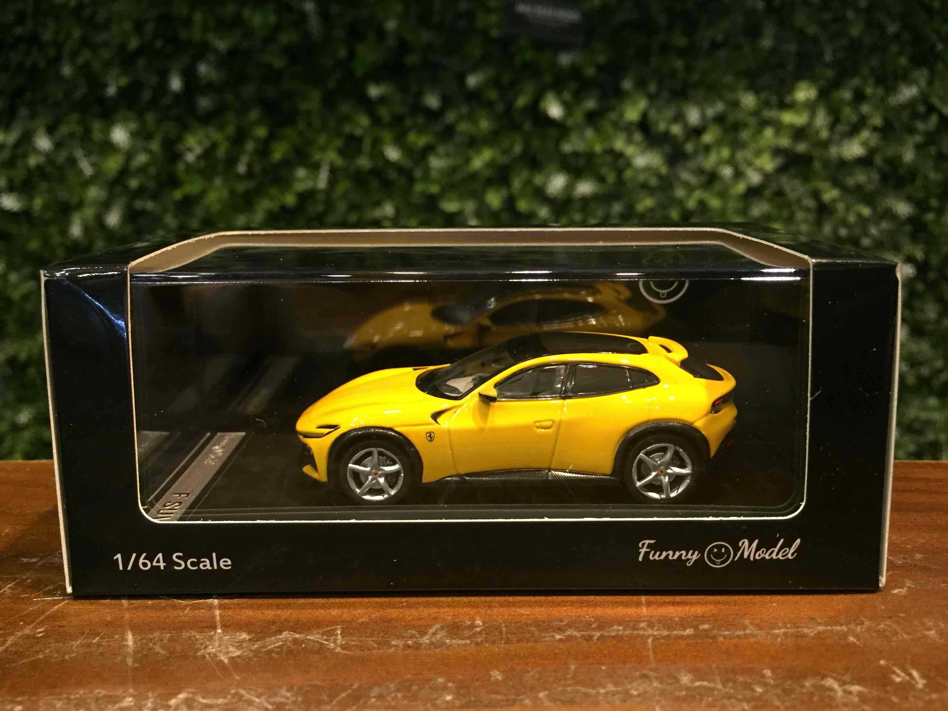 1/64 FunnyModel Ferrari Purosangue Giallo Modena【MGM】 - Max Gear Model ...