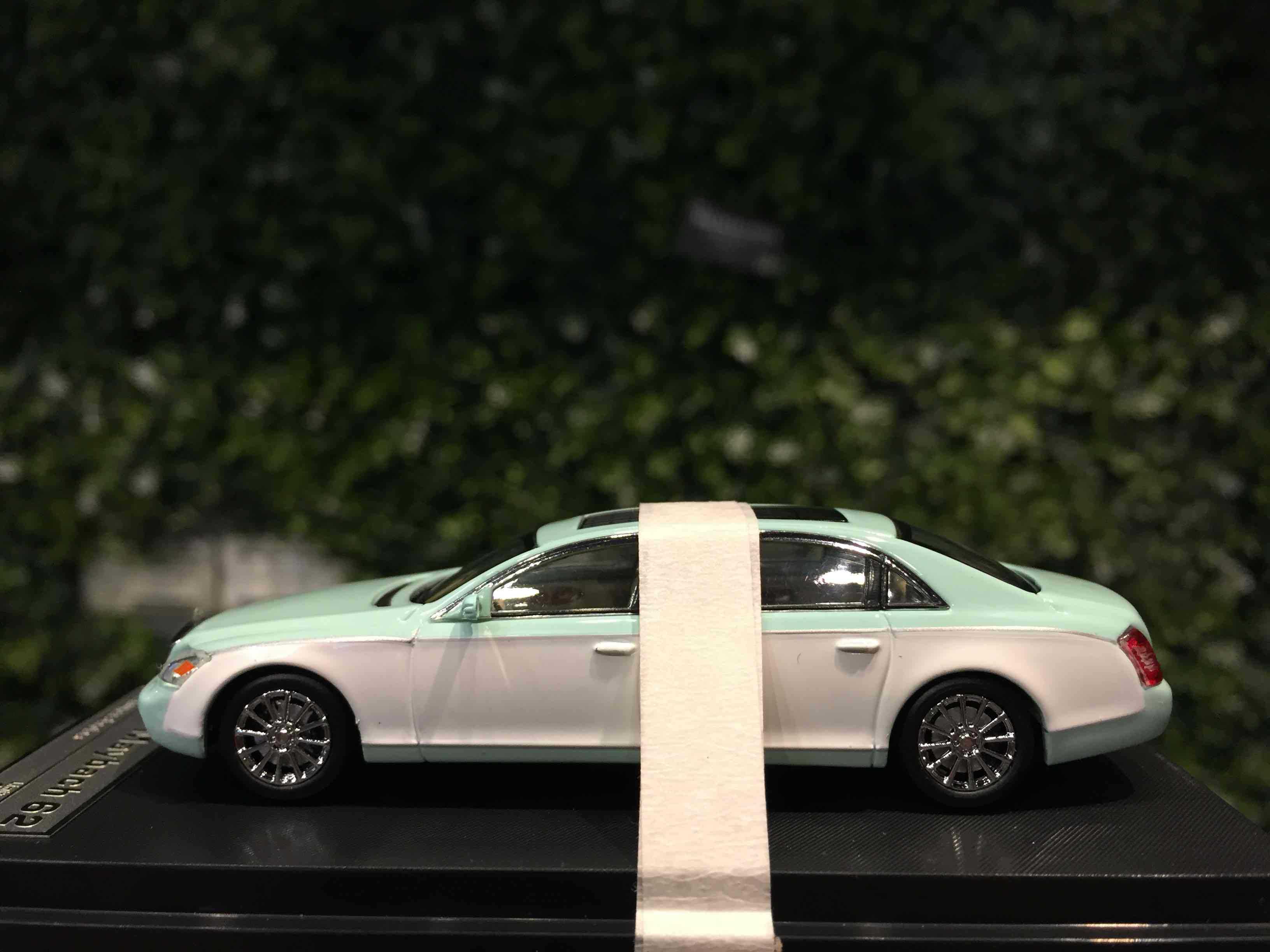 1/64 StanceHunter Mercedes-Maybach 62 Tiffany/White【MGM】 - Max Gear ...