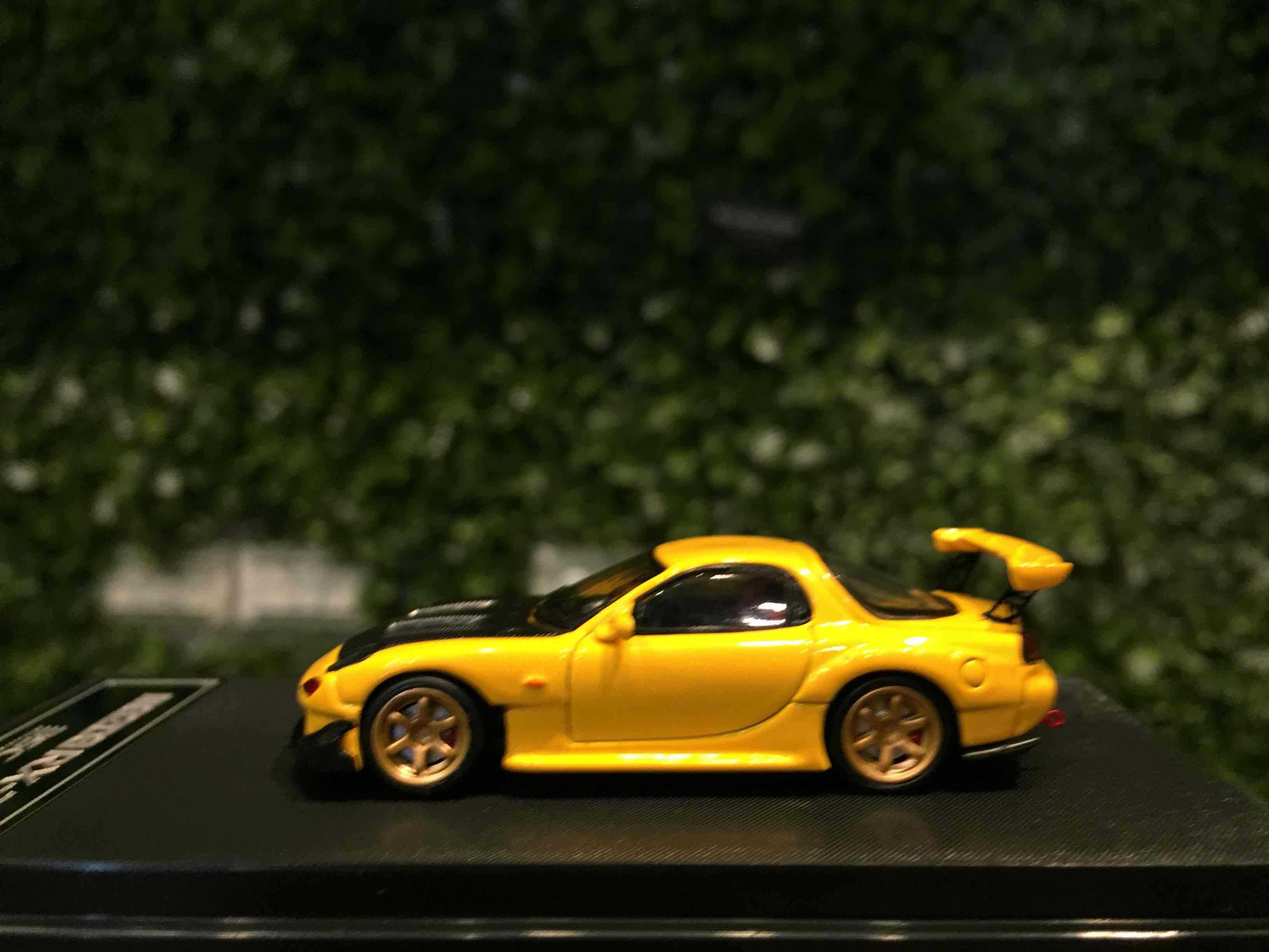 1/64 BSC Mazda RX-7 (FD3S) RE Amemiya Yellow/GD【MGM】 - Max Gear Model 模型店 | 購物橘子