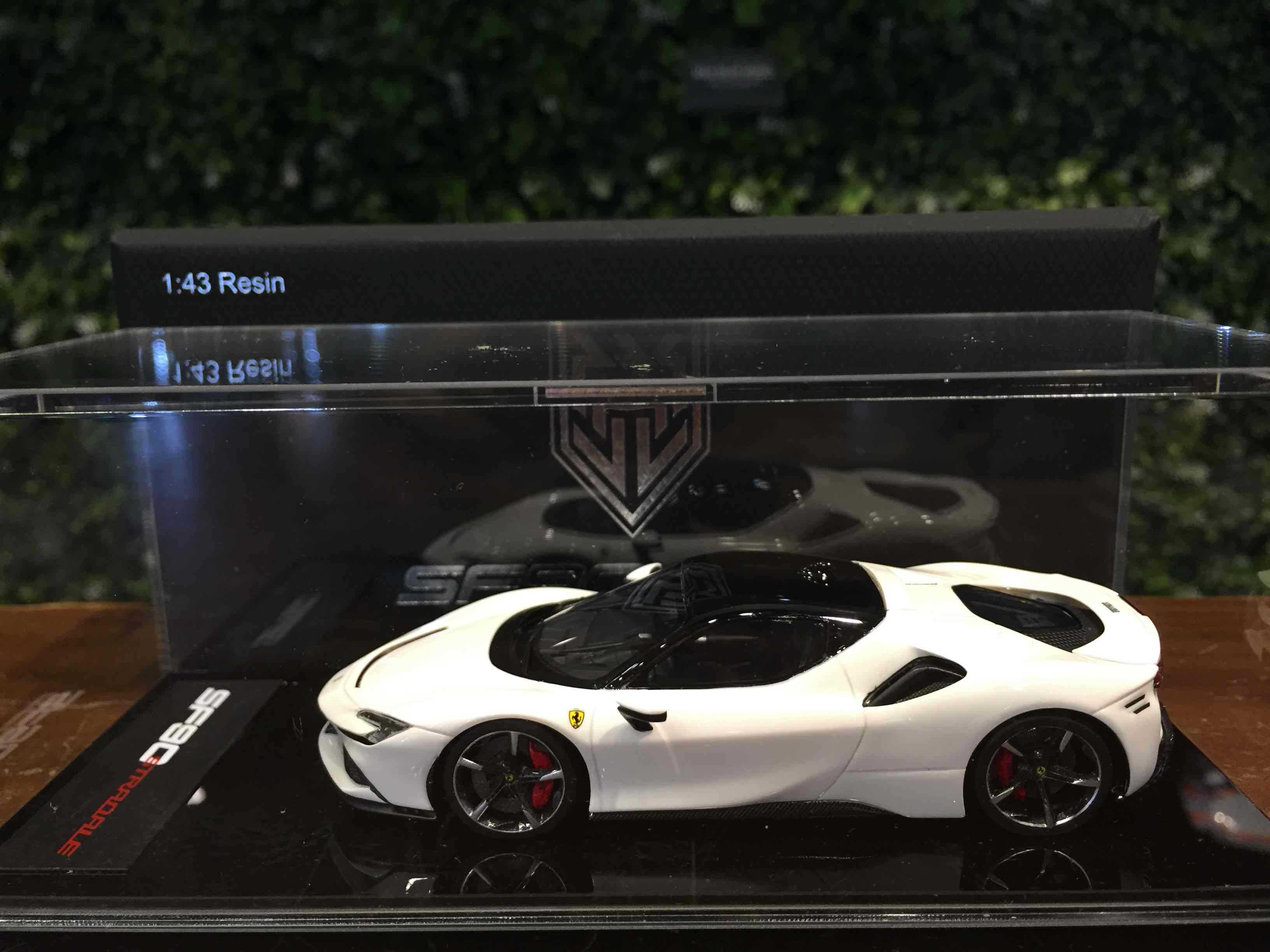 1/43 FeelsLike Ferrari SF90 Stradale White【MGM】 - Max Gear Model 模型店 | 購物橘子