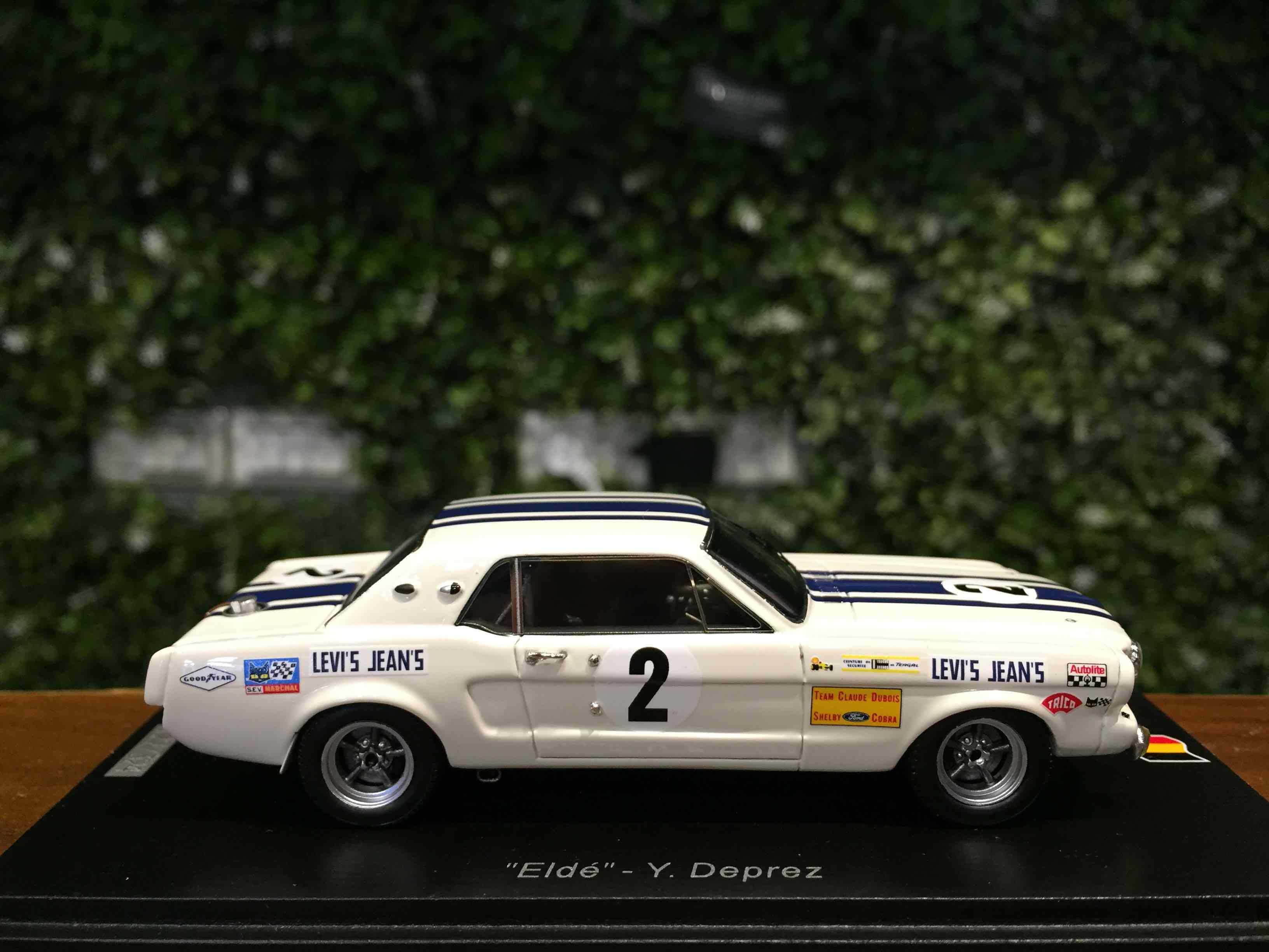 1/43 Spark Ford Mustang Team Claude 2nd 1968 100SPA03【MGM】 - Max Gear ...