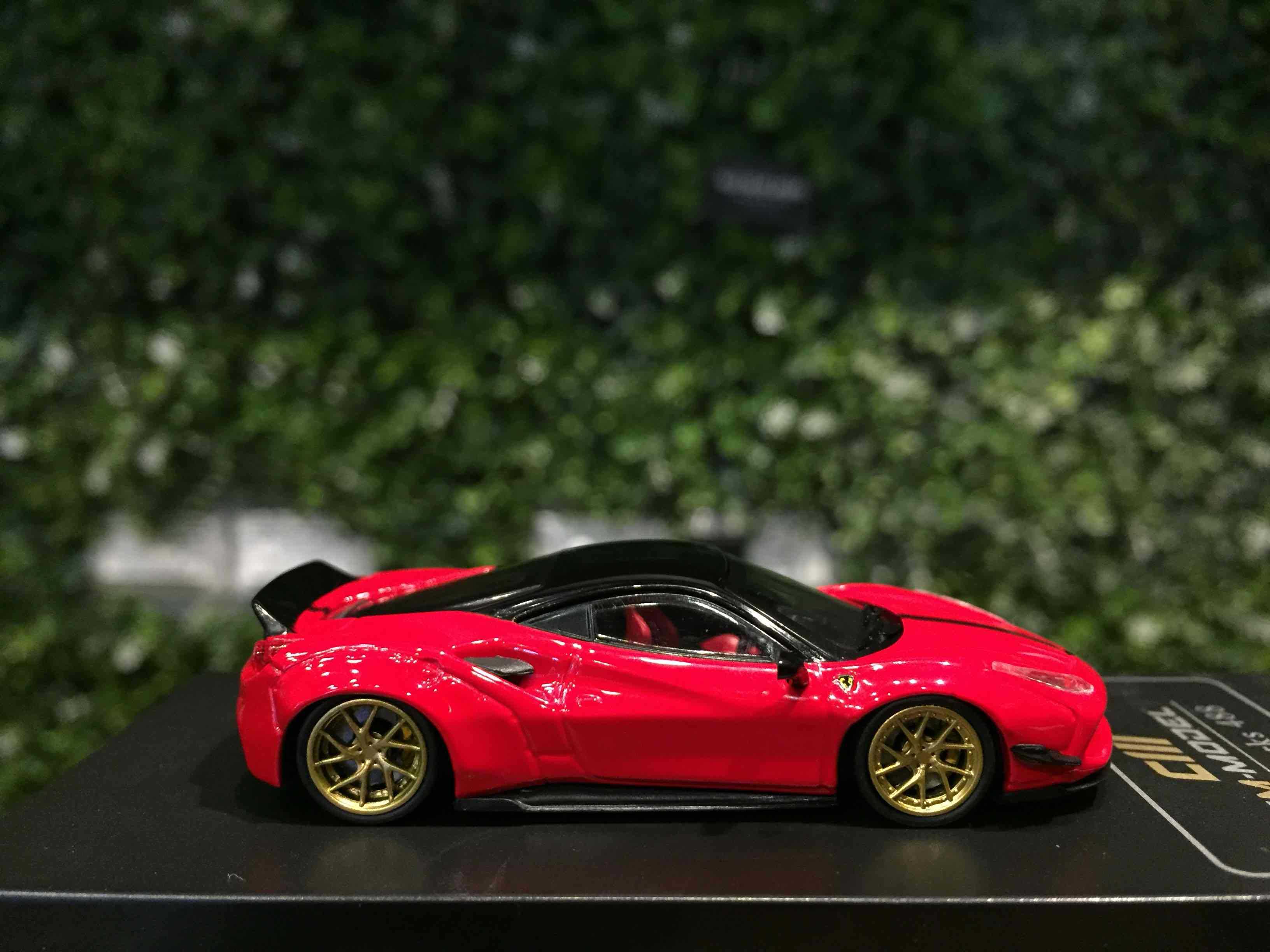 1/64 CM-Model LBWK Ferrari 488 GTB Red CM64LB48802【MGM】 - Max Gear ...