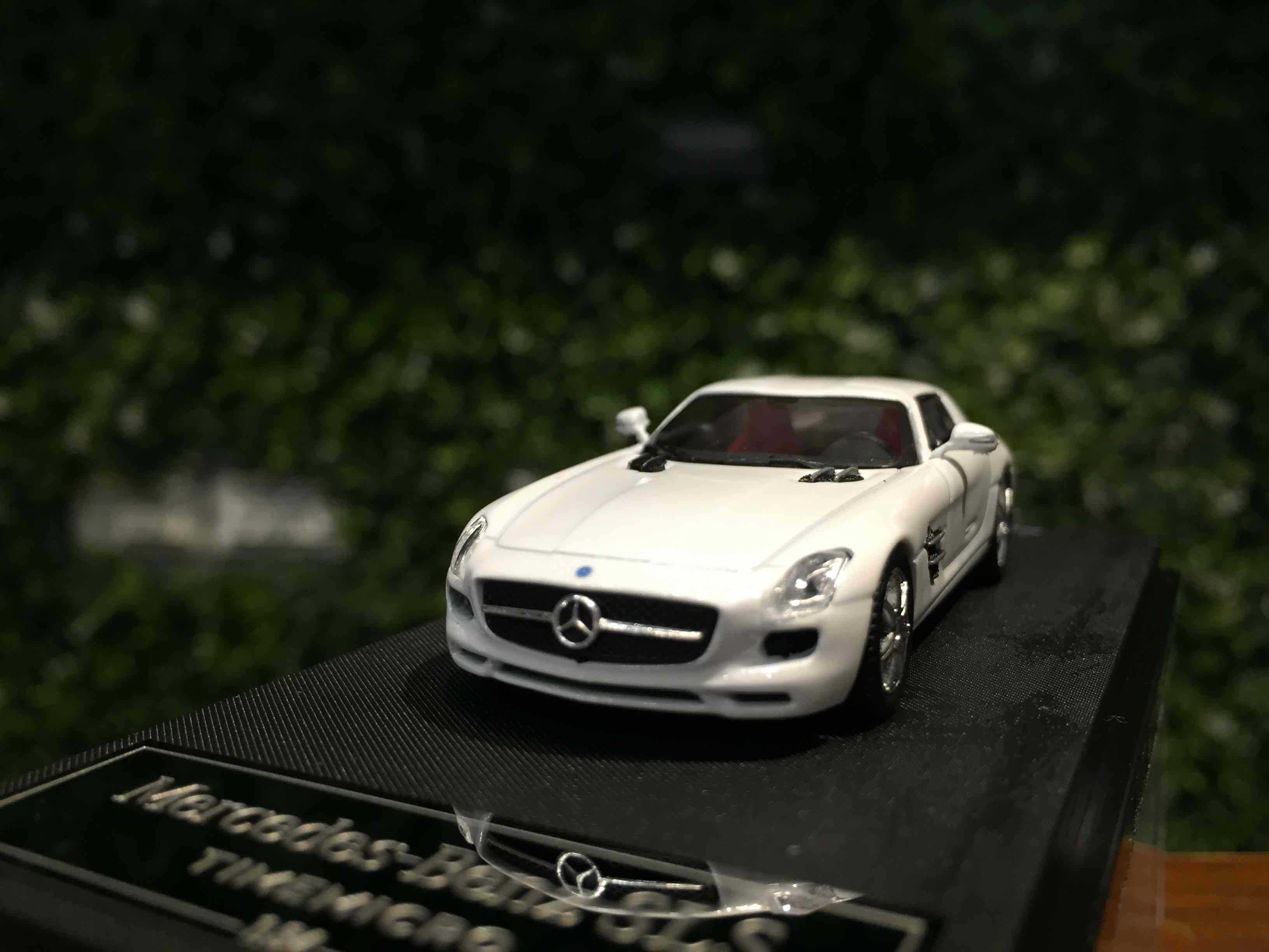 1/64 TimeModel Mercedes-Benz SLS AMG White TM643304【MGM】 - Max Gear ...