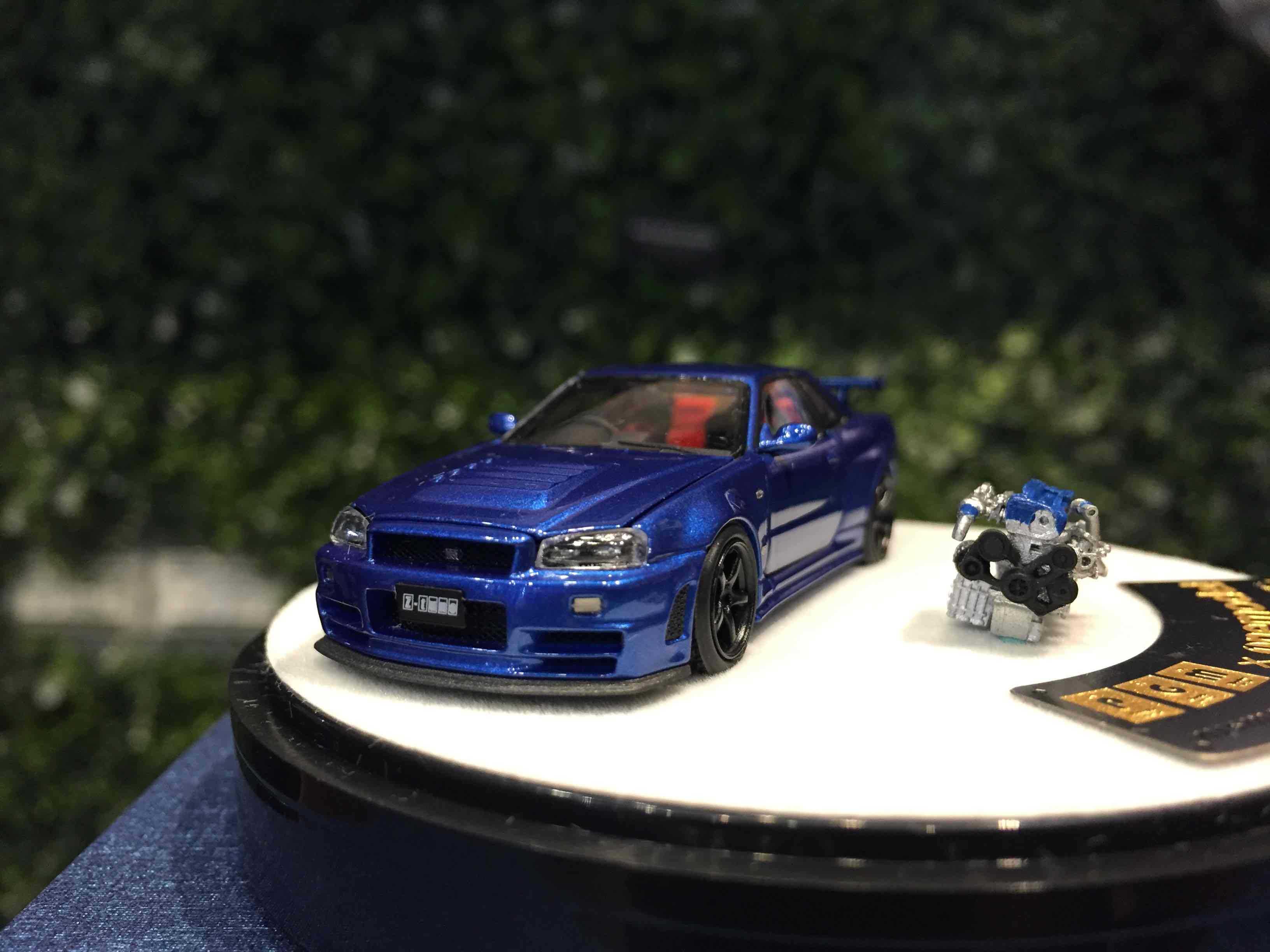 1/64 PGM Nissan Skyline GT-R (R34) Z-tune PGM641002L【MGM】 - Max Gear ...