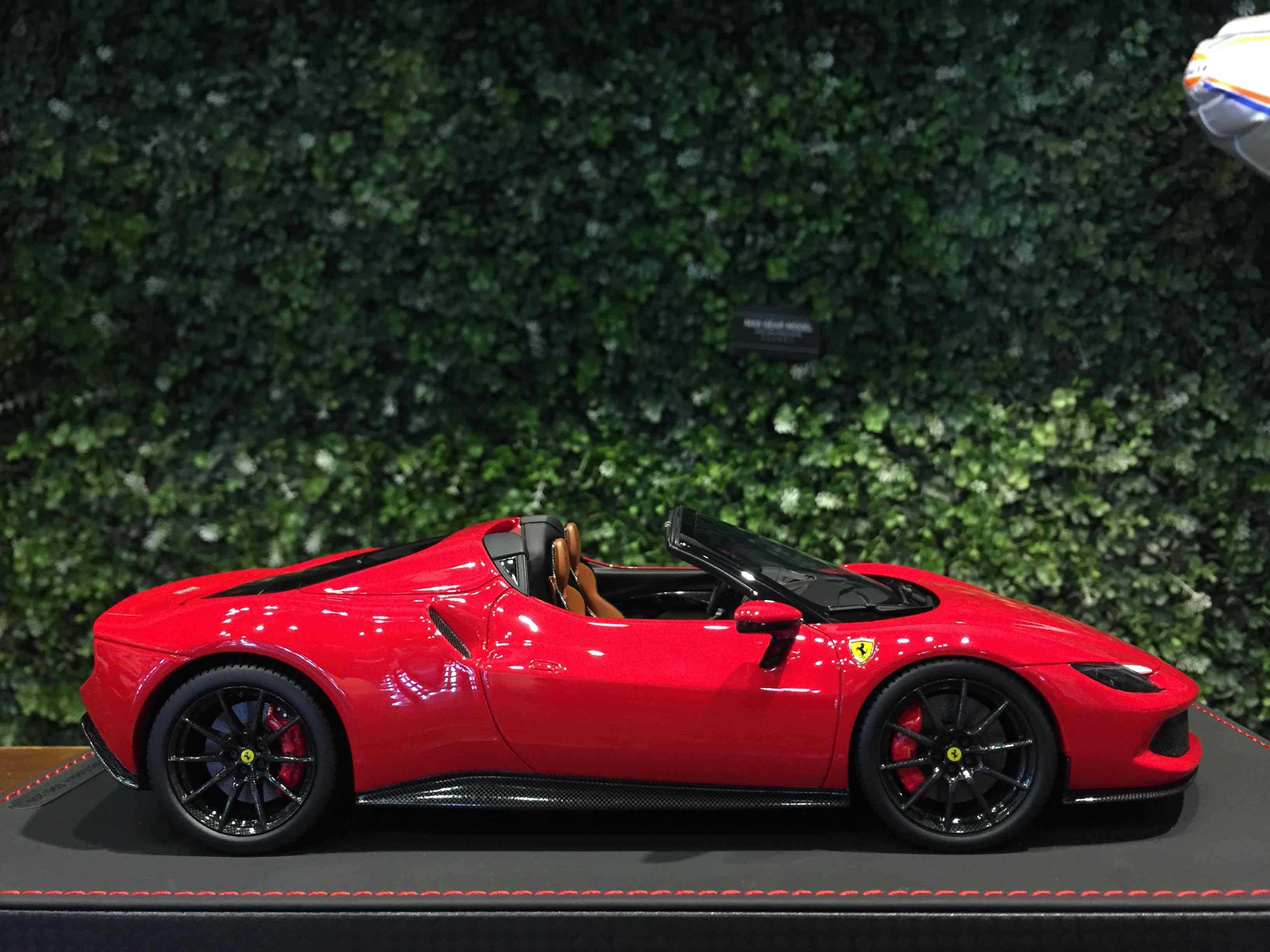 1/18 BBR Ferrari 296 GTS Rosso Corsa 322 P18215D1【MGM】 - Max Gear Model ...