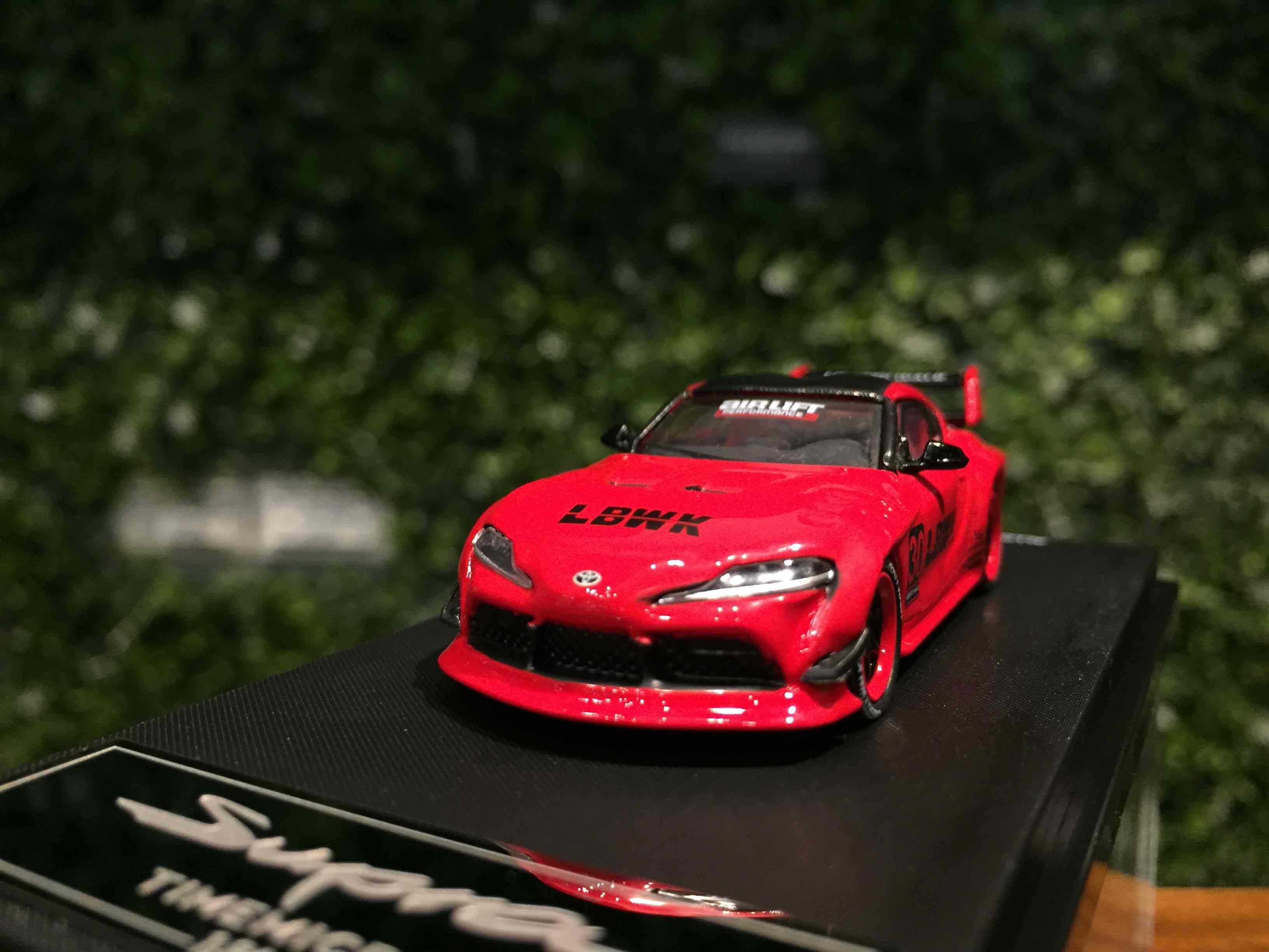 1/64 TimeModel LBWK Toyota Supra (A90) Red TM641227【MGM】 - Max Gear ...