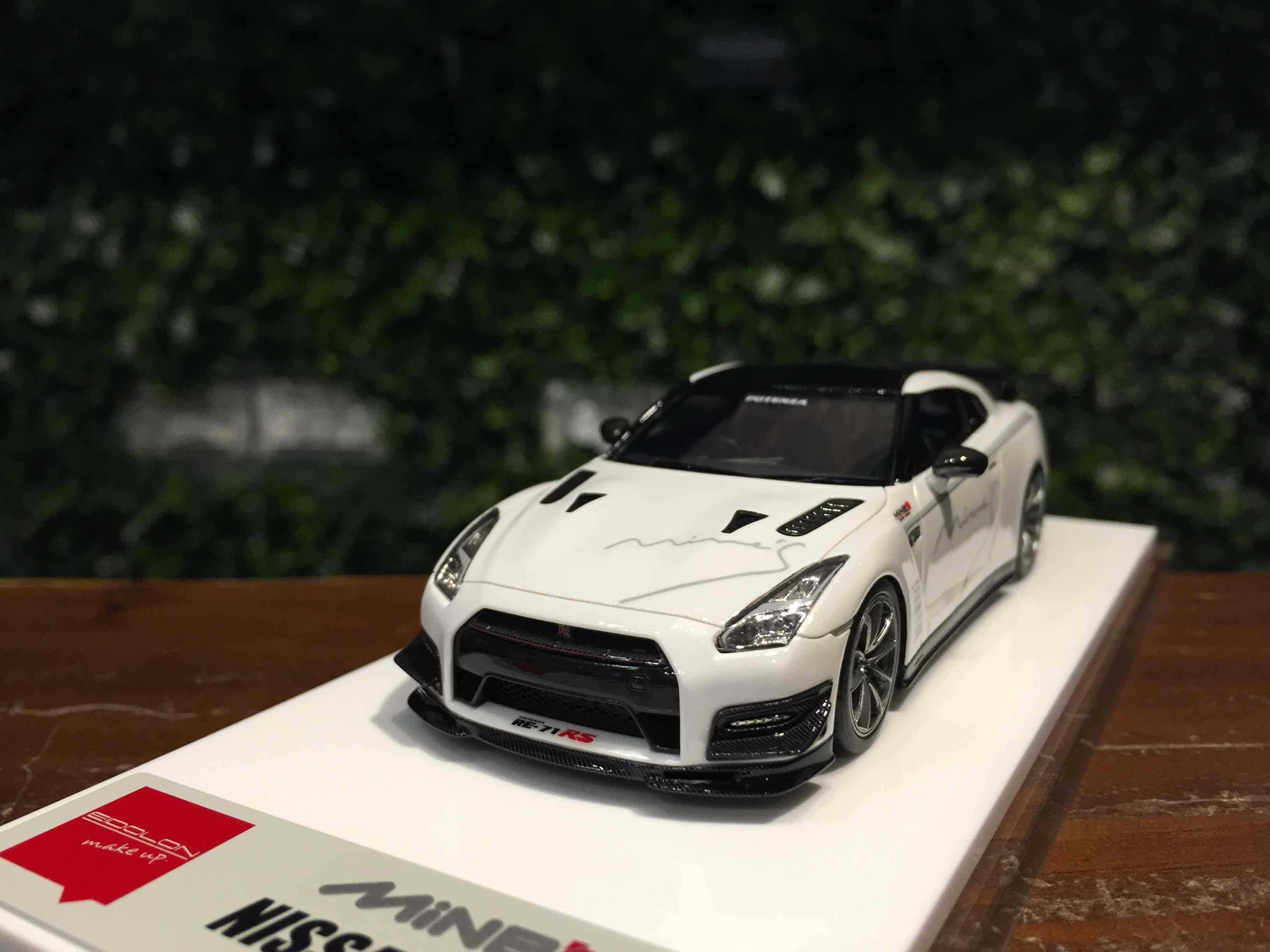 1/43 MakeUp Mine's GT-R (R35) 2021 Pearl White EM643【MGM】 - Max Gear ...