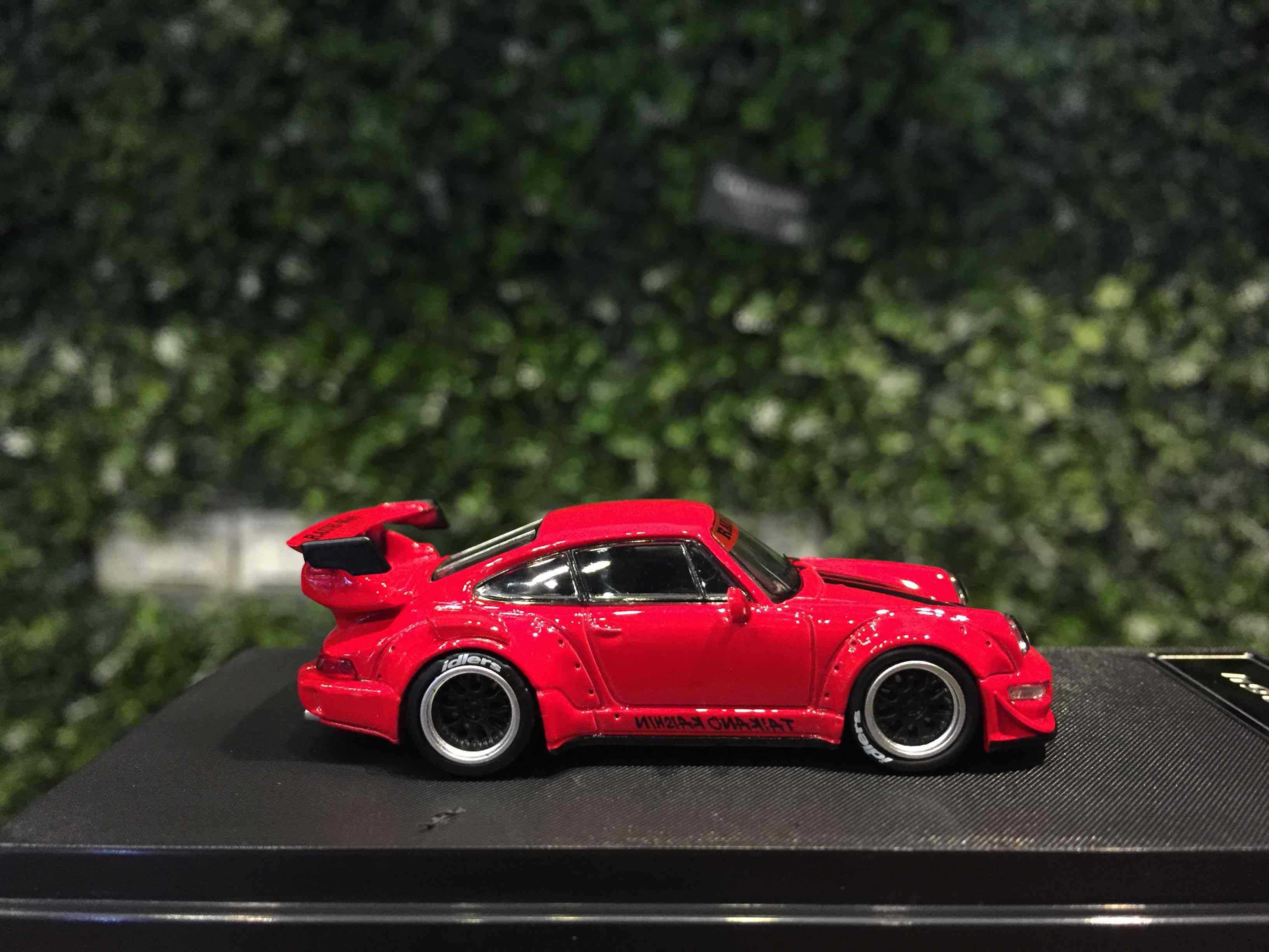 1/64 StarModel RWB Porsche 911 (993) Taikano Red【MGM】 - Max Gear Model ...