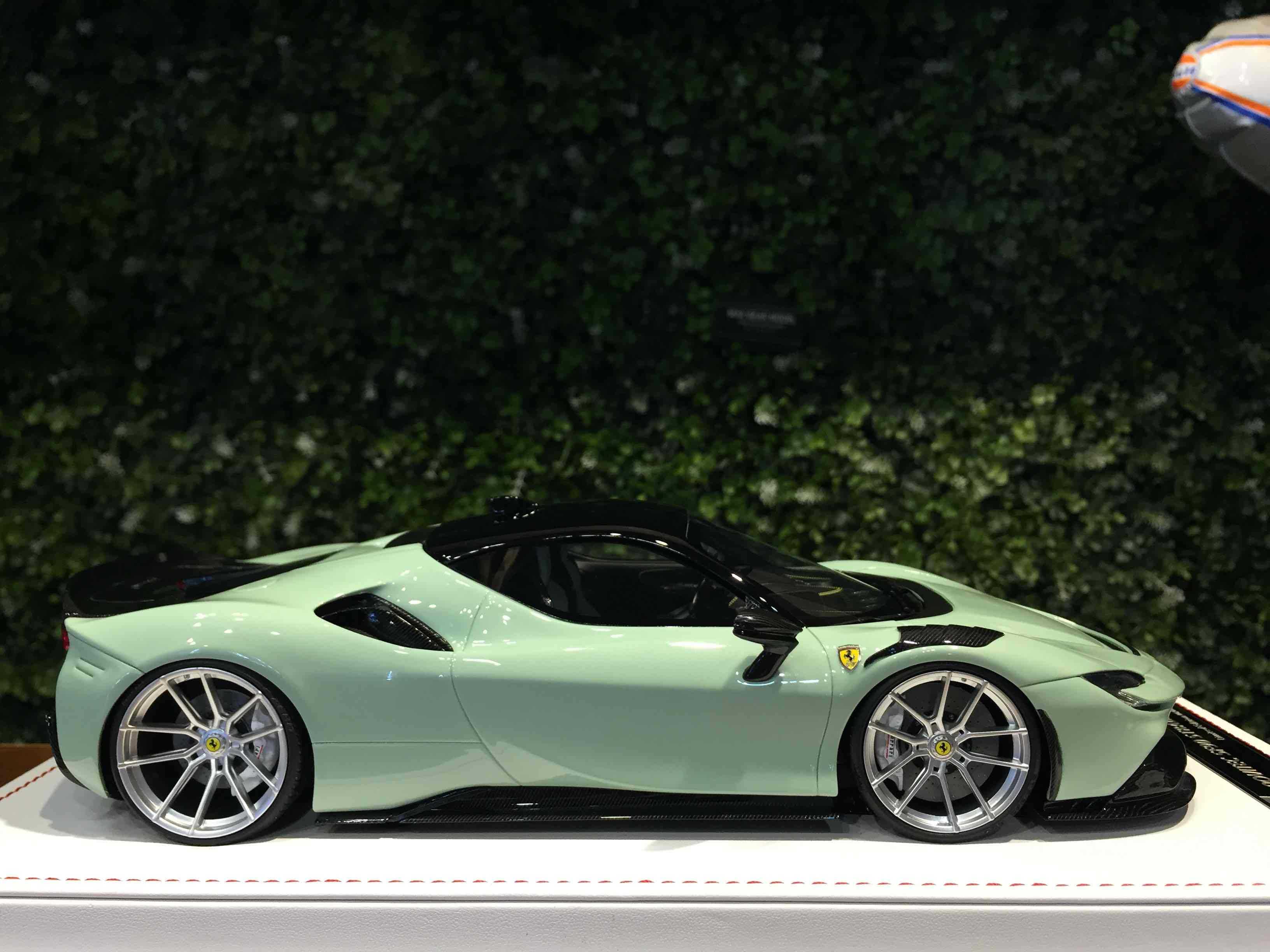 1/18 IVY Novitec Ferrari SF90 Light Tiffany IM1818B【MGM】 - Max Gear ...