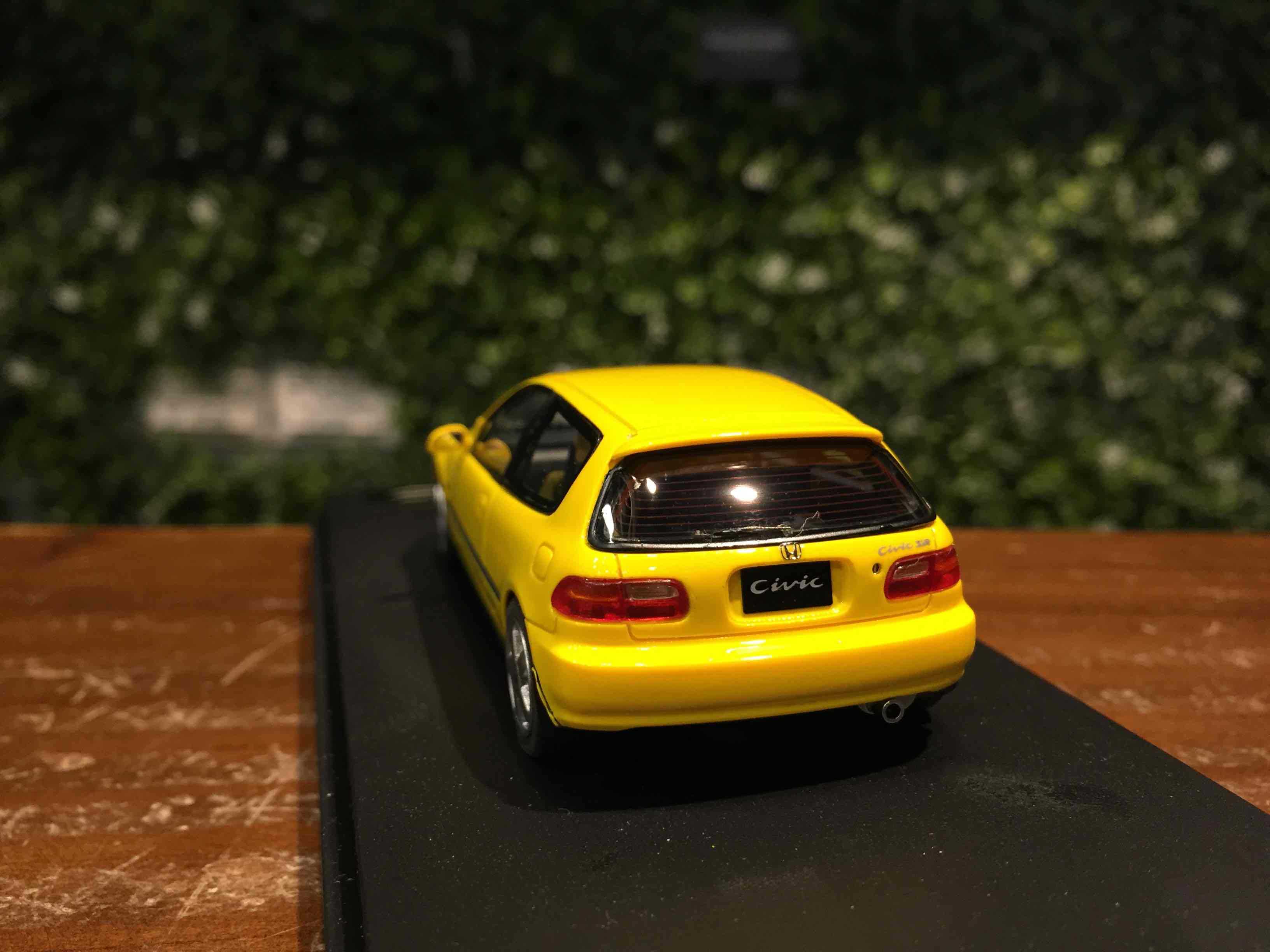 1/43 Mark43 Honda Civic Sir II (EG6) Yellow PM4365BY【MGM】 - Max Gear ...