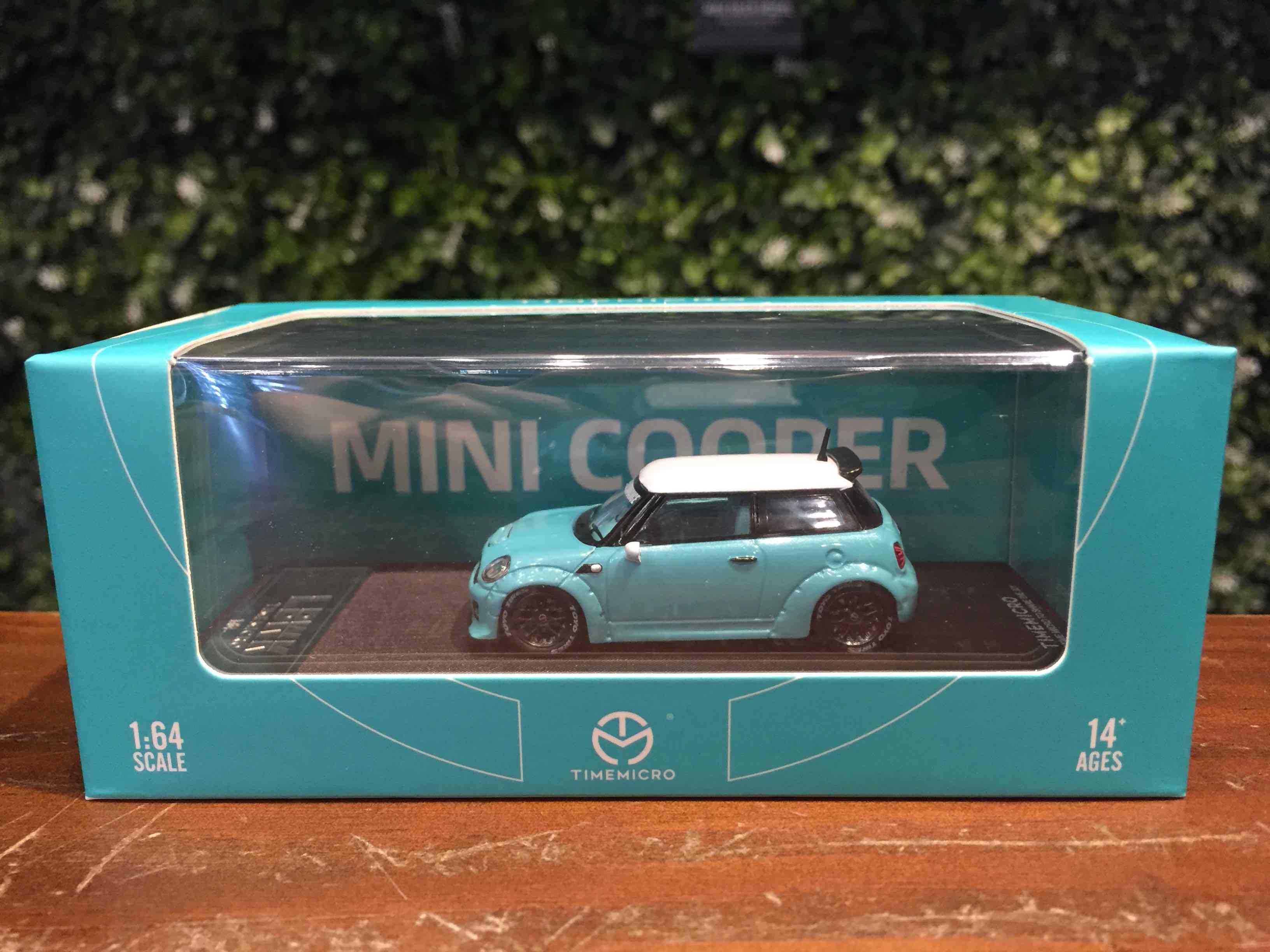 1/64 TimeModel LBWK Mini Cooper Tiffany Blue TM643615【MGM】 - Max Gear ...
